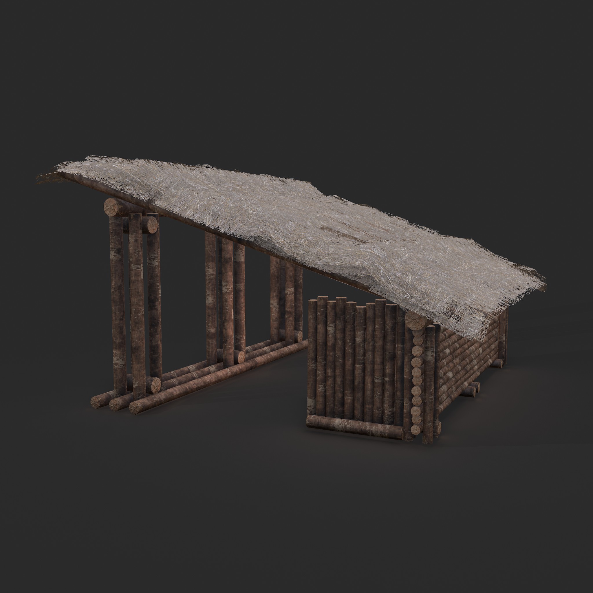 Viking Hut W - 3D Model by Get Dead Entertainment