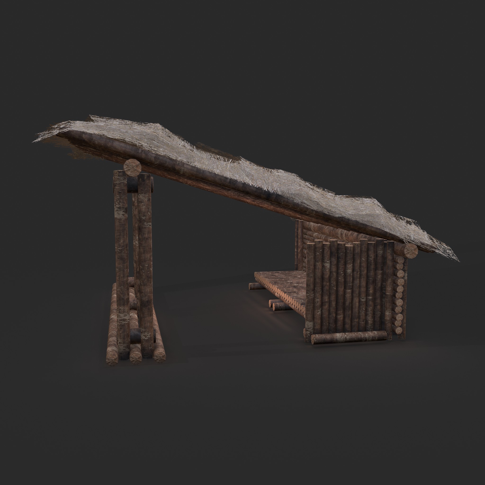 Viking Hut W - 3D Model by Get Dead Entertainment