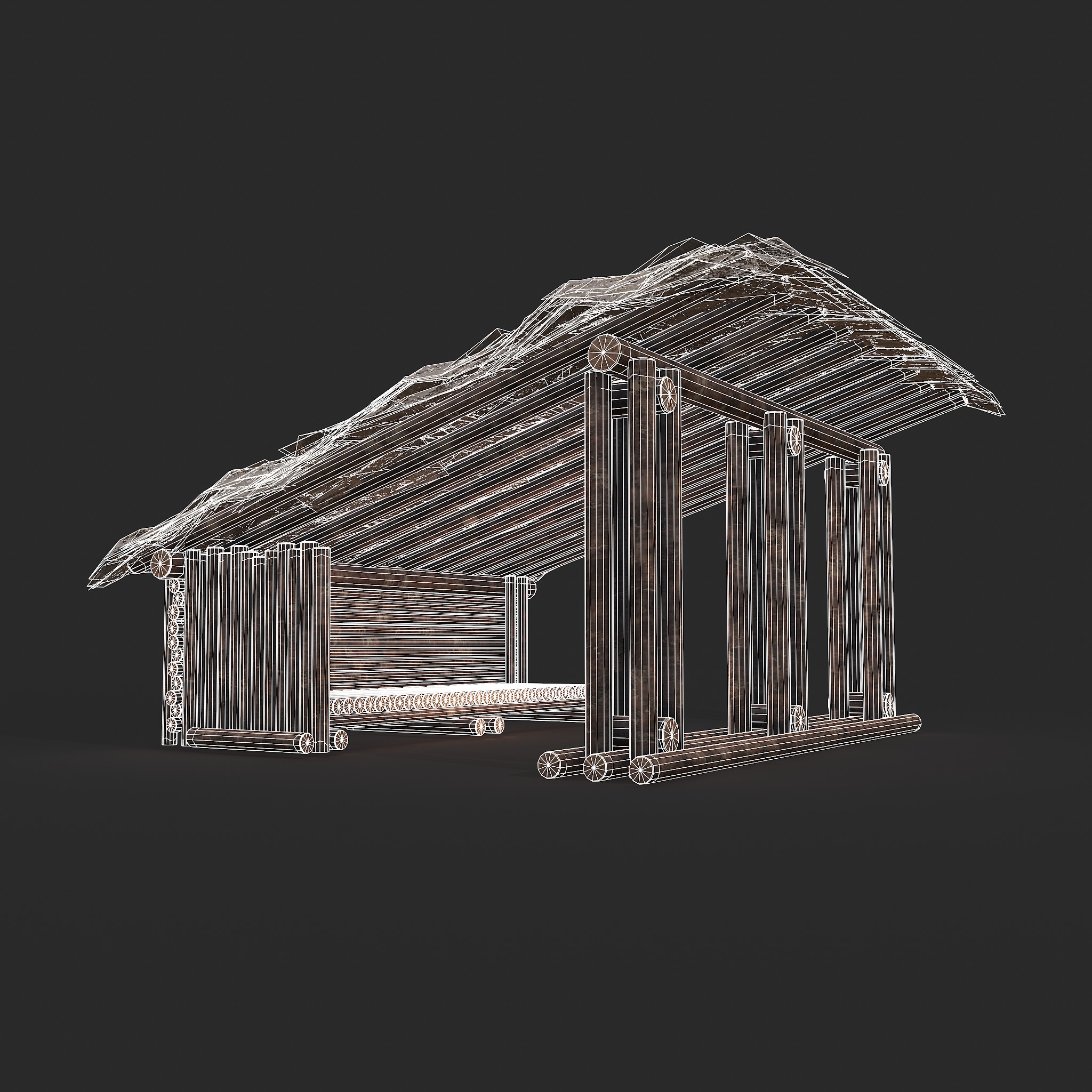 Viking Hut X - 3D Model by Get Dead Entertainment