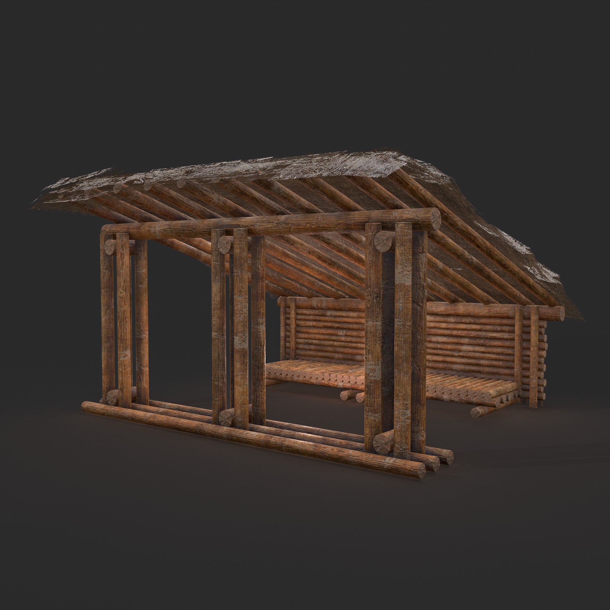 Viking Hut Y - 3D Model by Get Dead Entertainment
