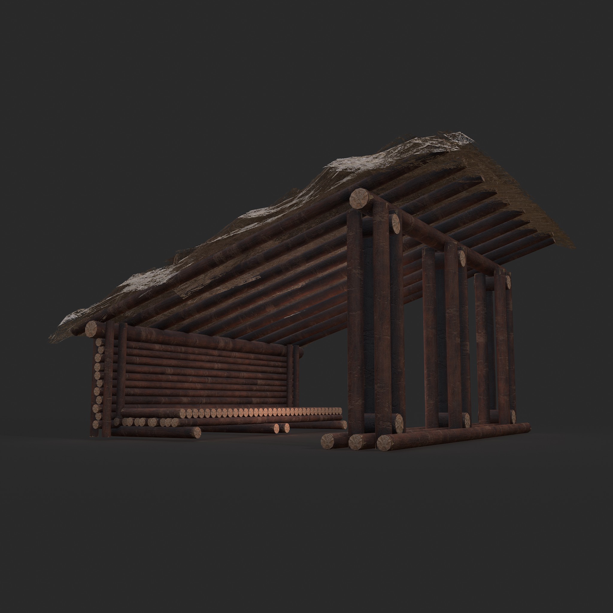 Viking Hut Y - 3D Model by Get Dead Entertainment