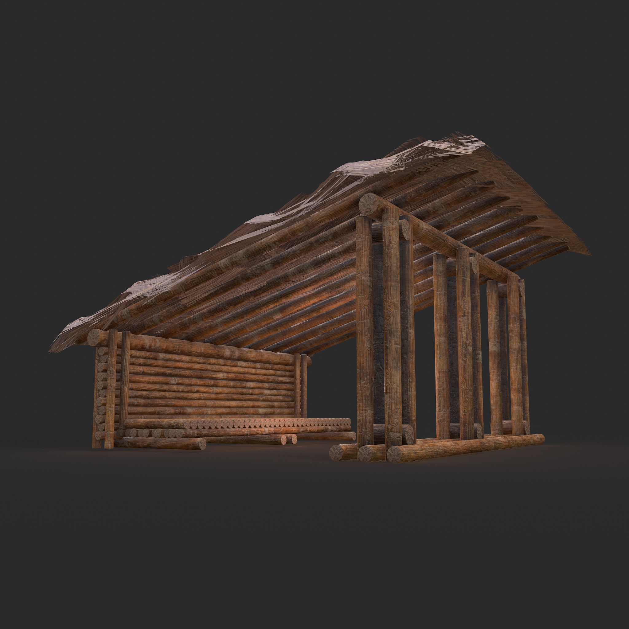 Viking Hut Y - 3D Model by Get Dead Entertainment