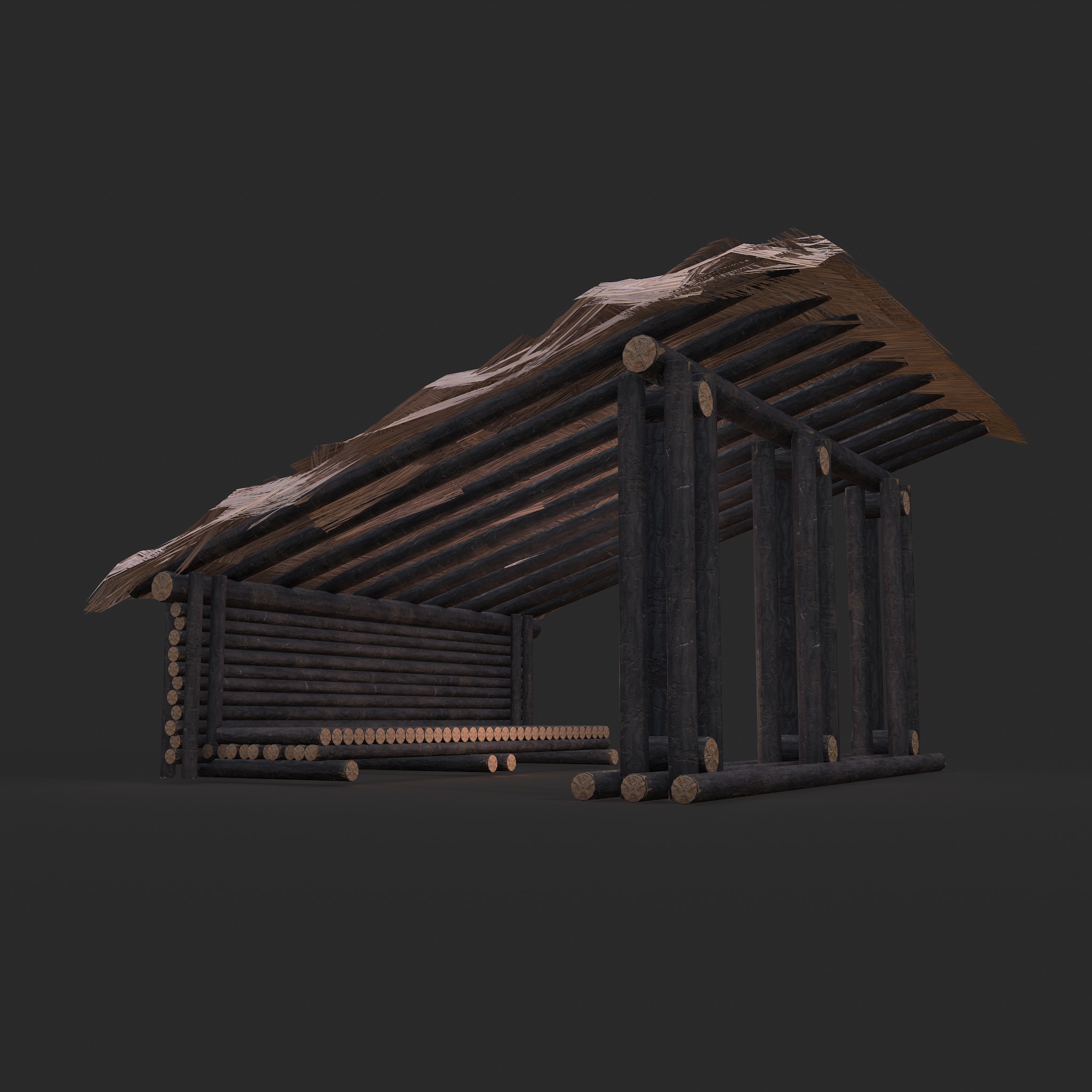 Viking Hut Y - 3D Model by Get Dead Entertainment