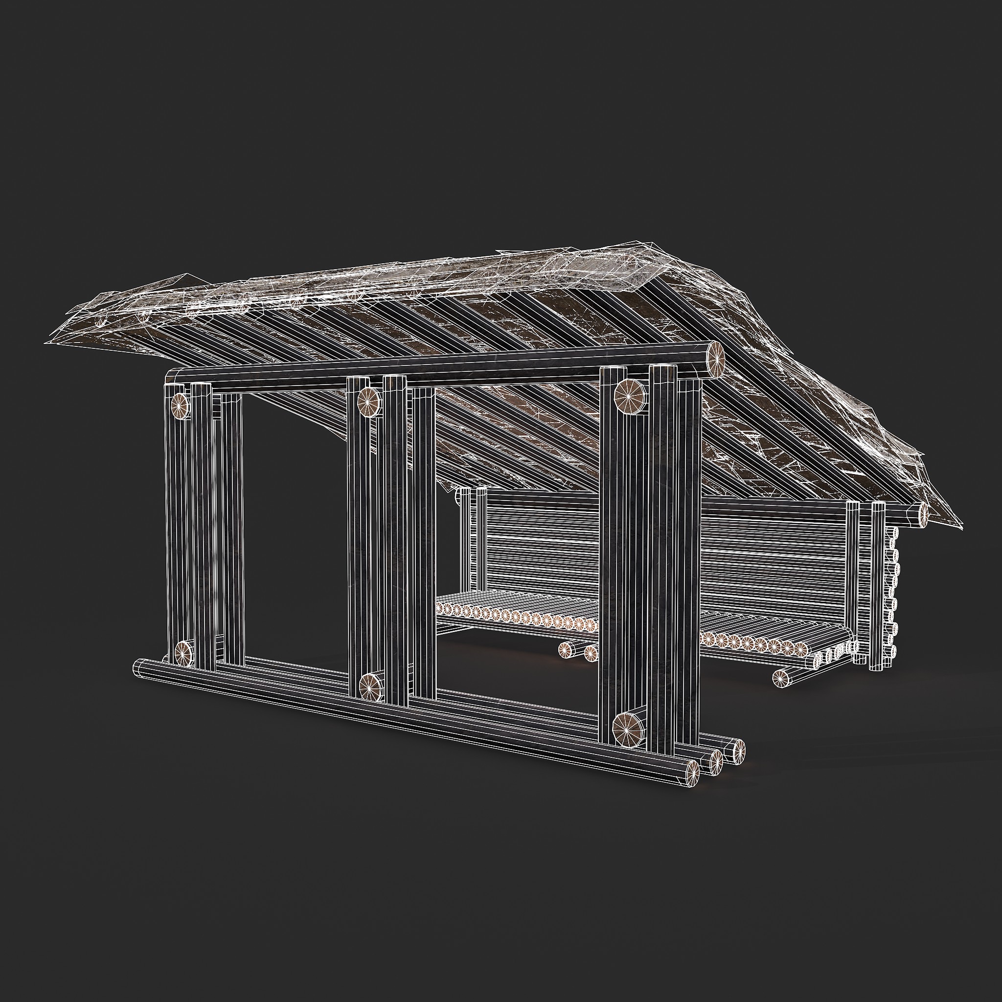 Viking Hut Y - 3D Model by Get Dead Entertainment