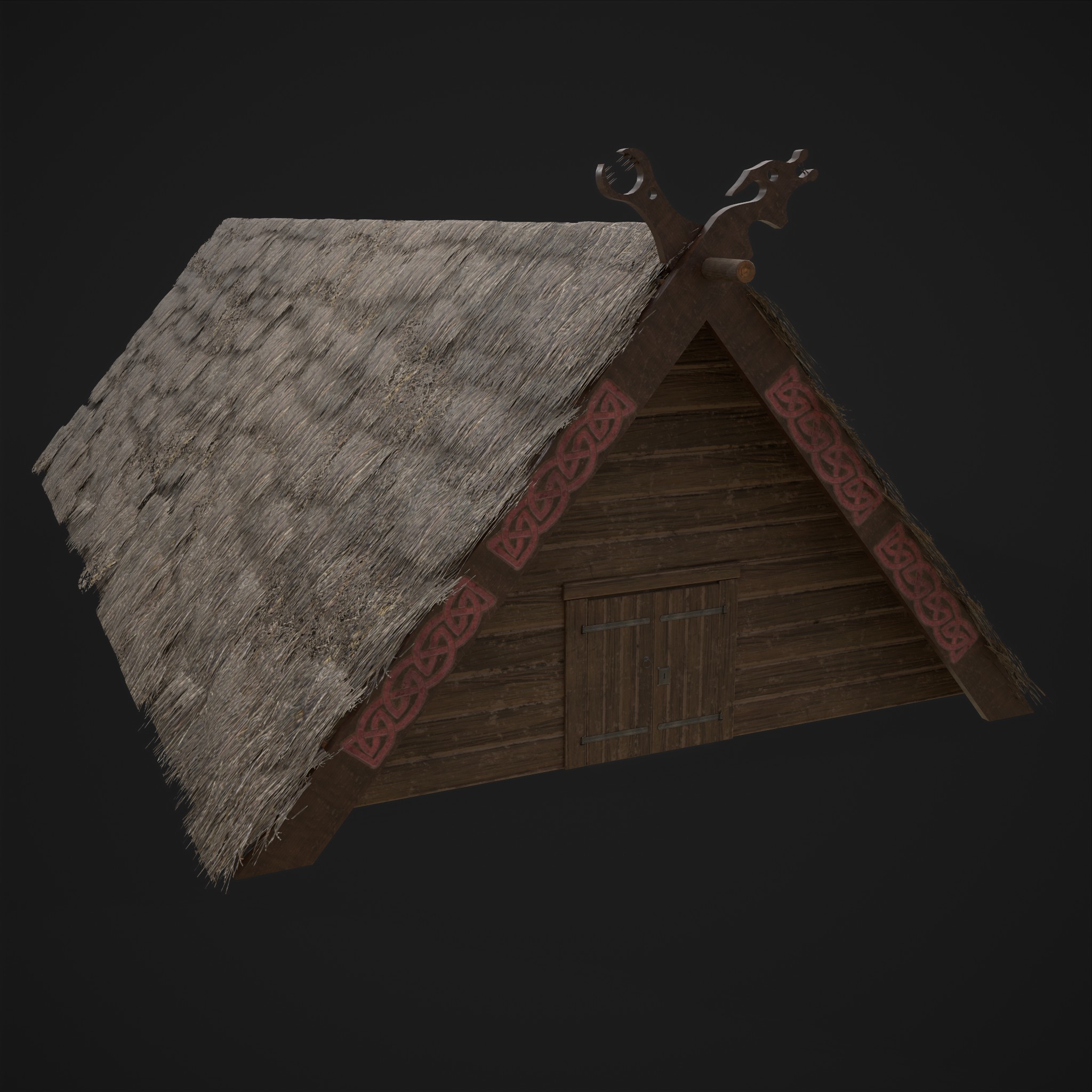 Viking Long House - 3D Model by Get Dead Entertainment
