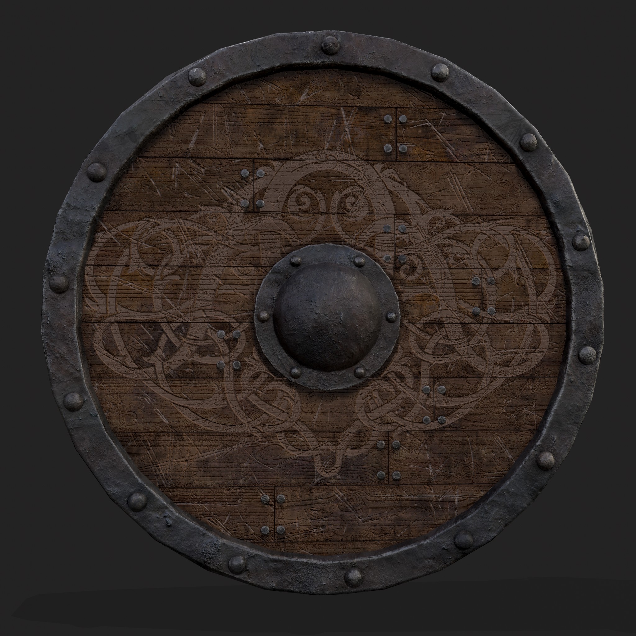 Ancient Viking Shields
