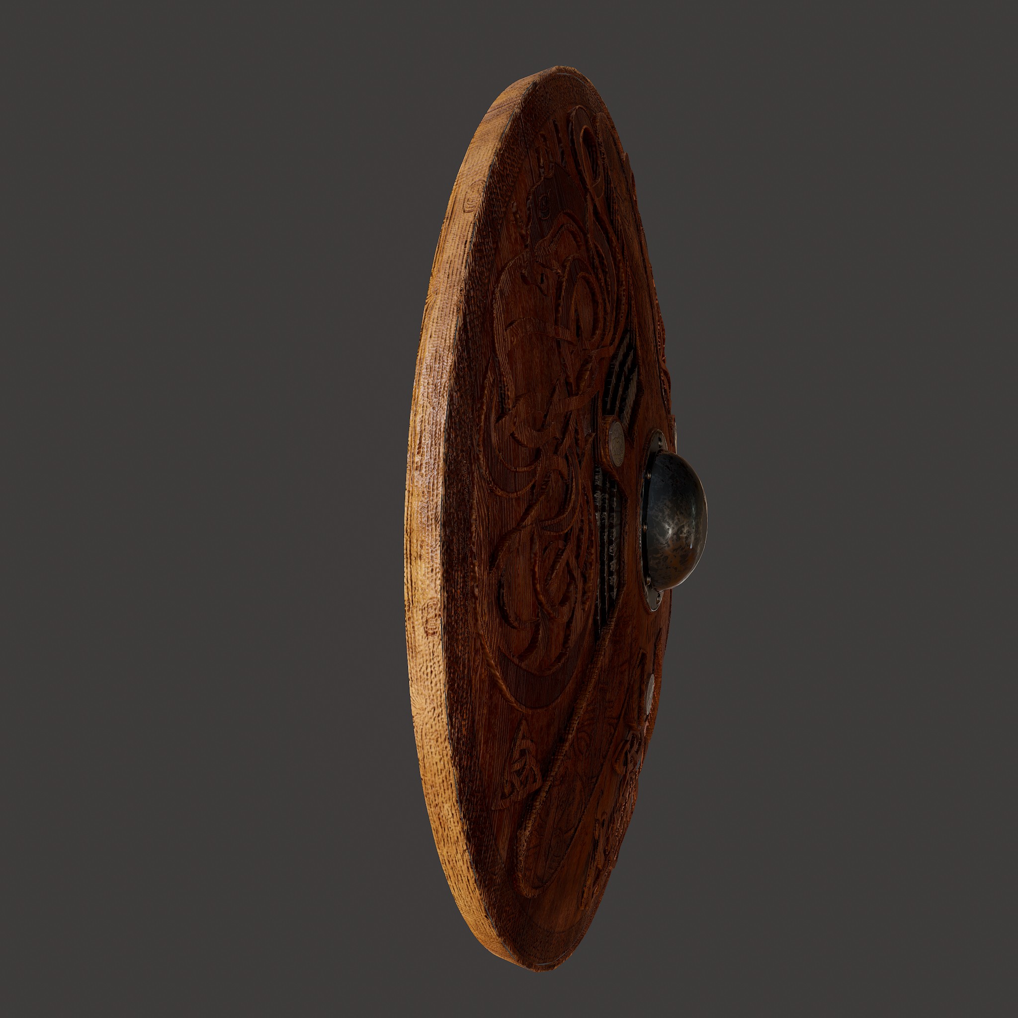 Viking Serpent Shield - 3D Model by Get Dead Entertainment