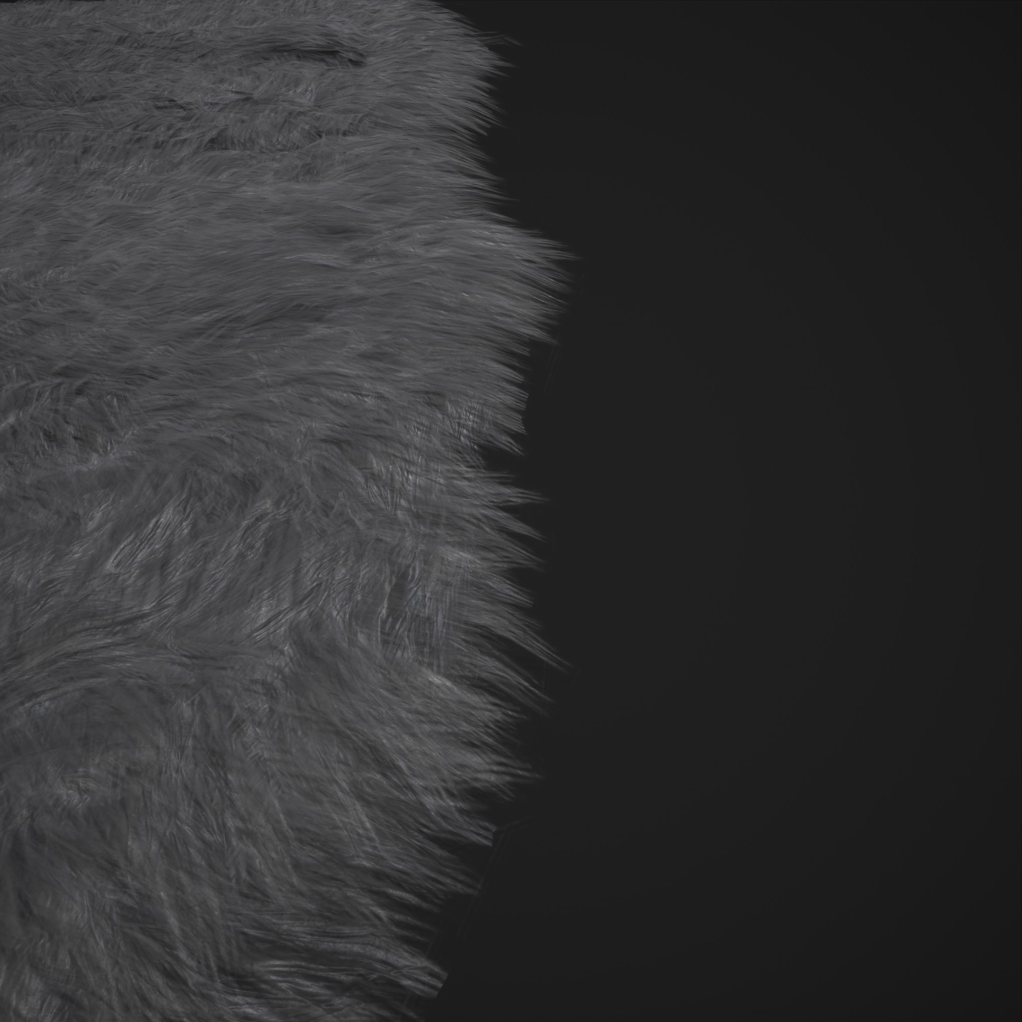 Viking Style Grey Fur - 3D Model by Get Dead Entertainment