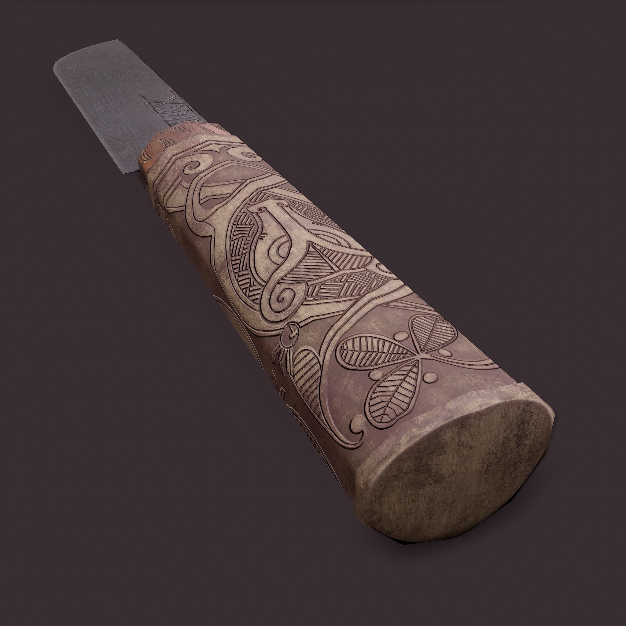 Viking Style Knife - 3D Model by Get Dead Entertainment
