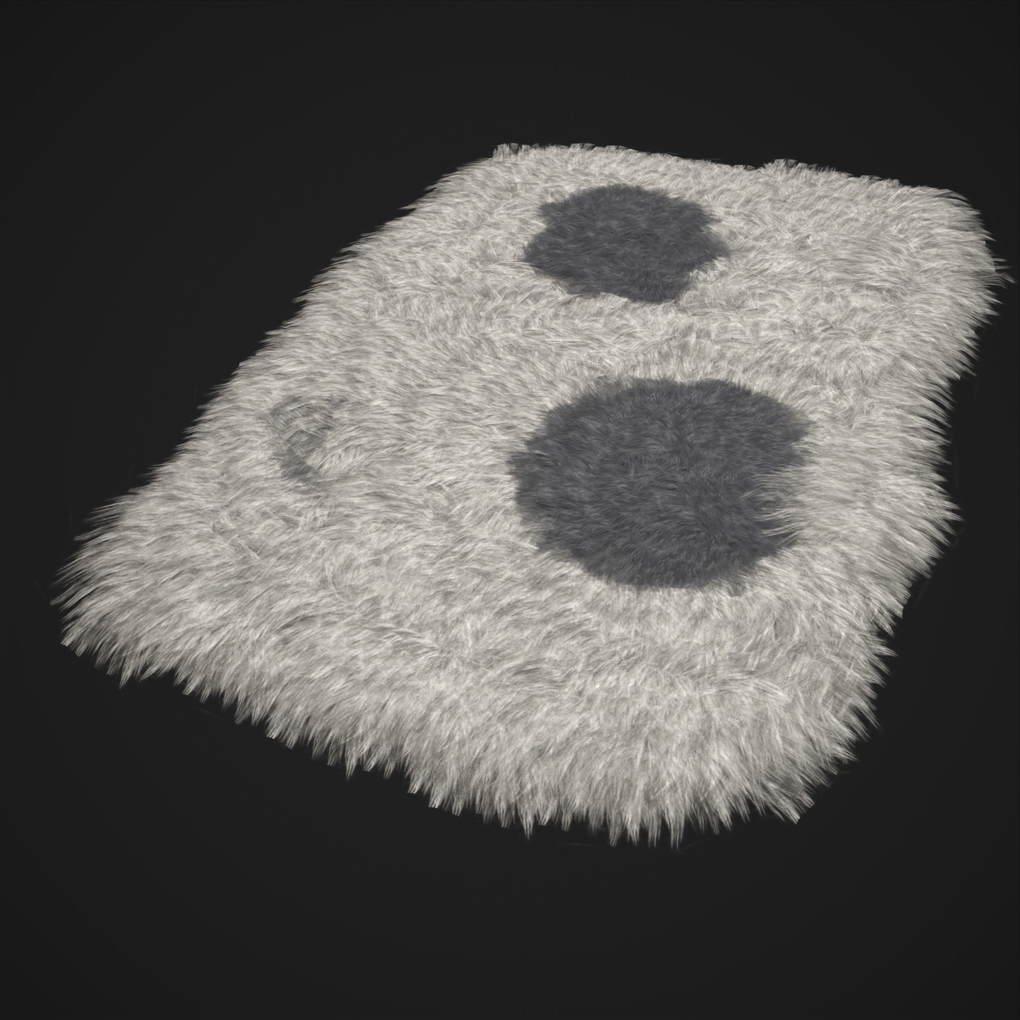 Viking Style Light Spotted Fur - 3D Model by Get Dead Entertainment