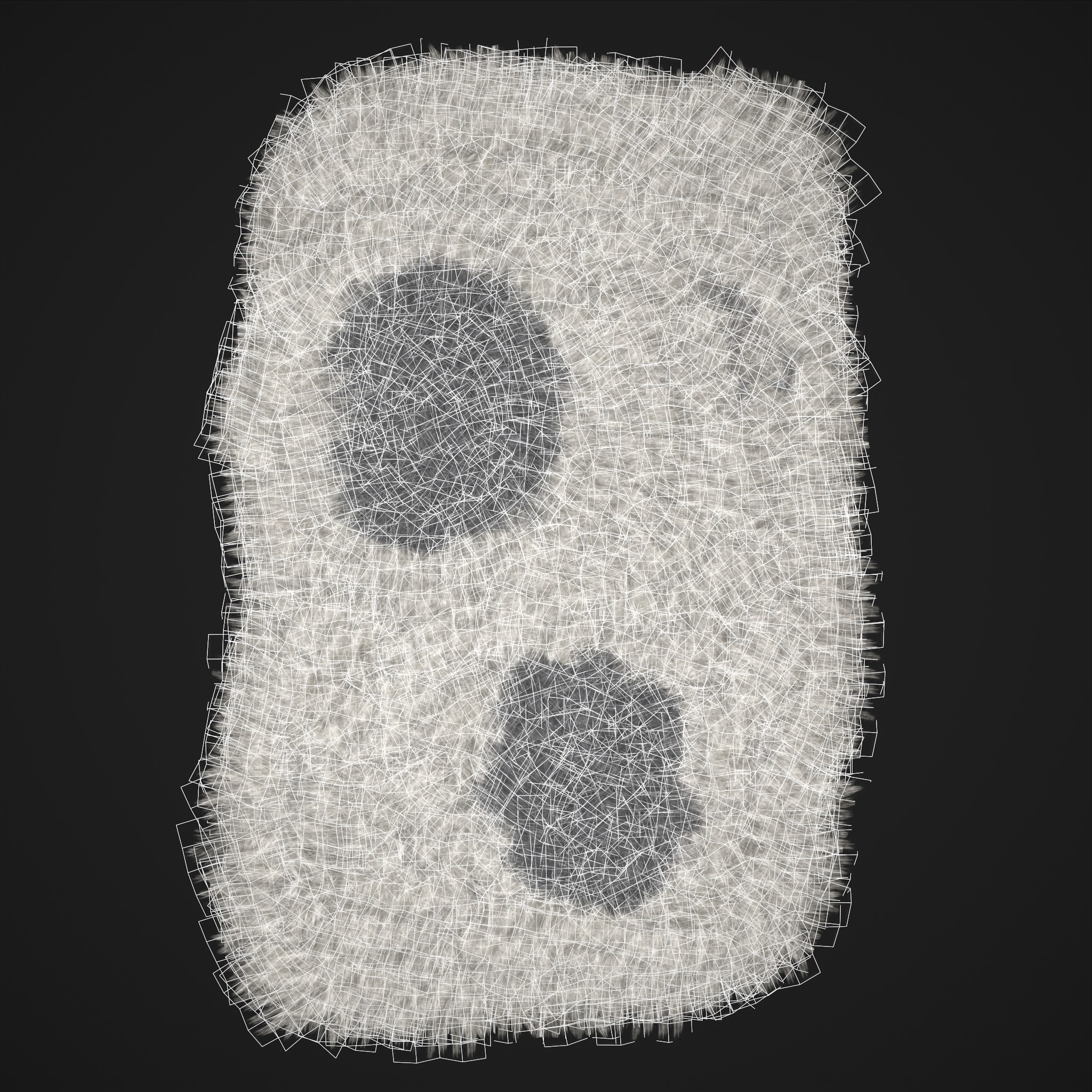 Viking Style Light Spotted Fur - 3D Model by Get Dead Entertainment