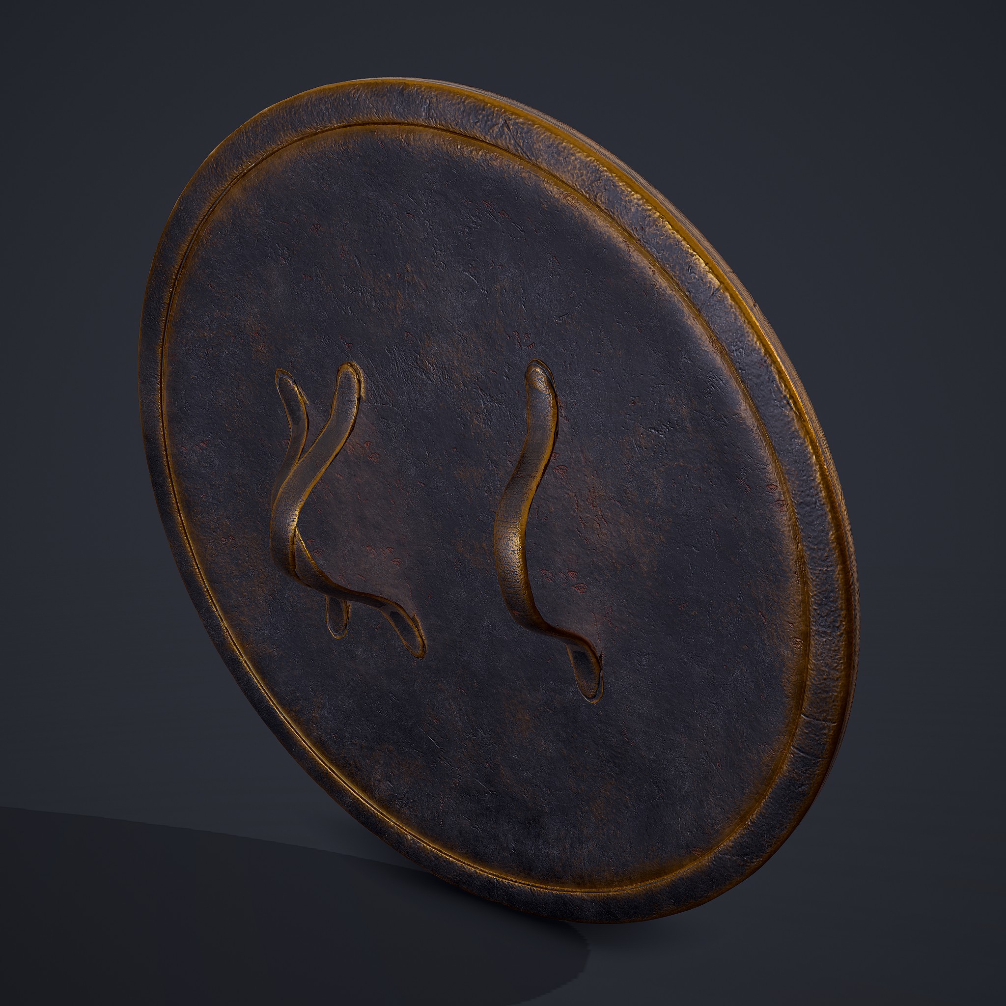 Viking Sun Shield - 3D Model by Get Dead Entertainment