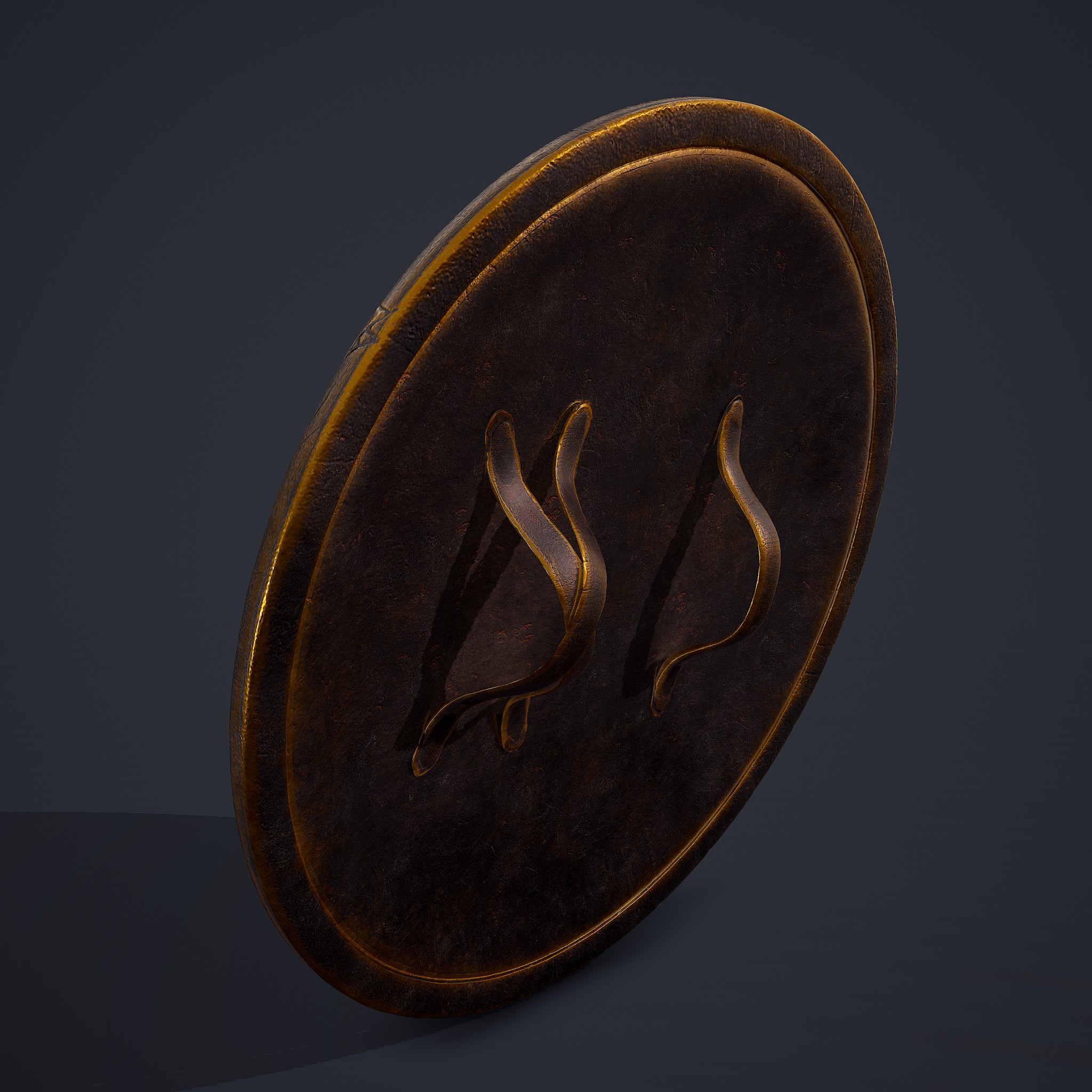 Viking Sun Shield - 3D Model by Get Dead Entertainment