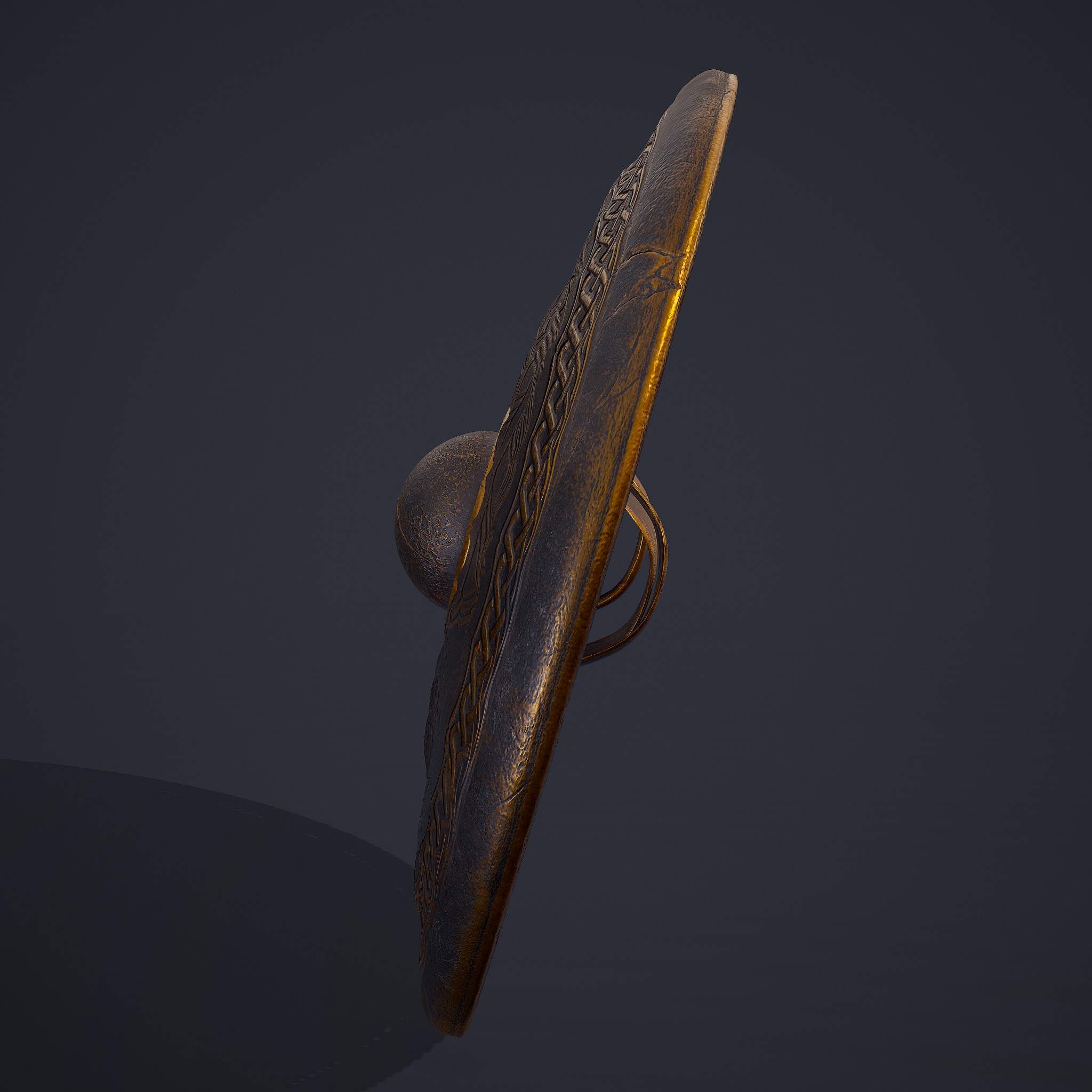 Viking Sun Shield - 3D Model by Get Dead Entertainment