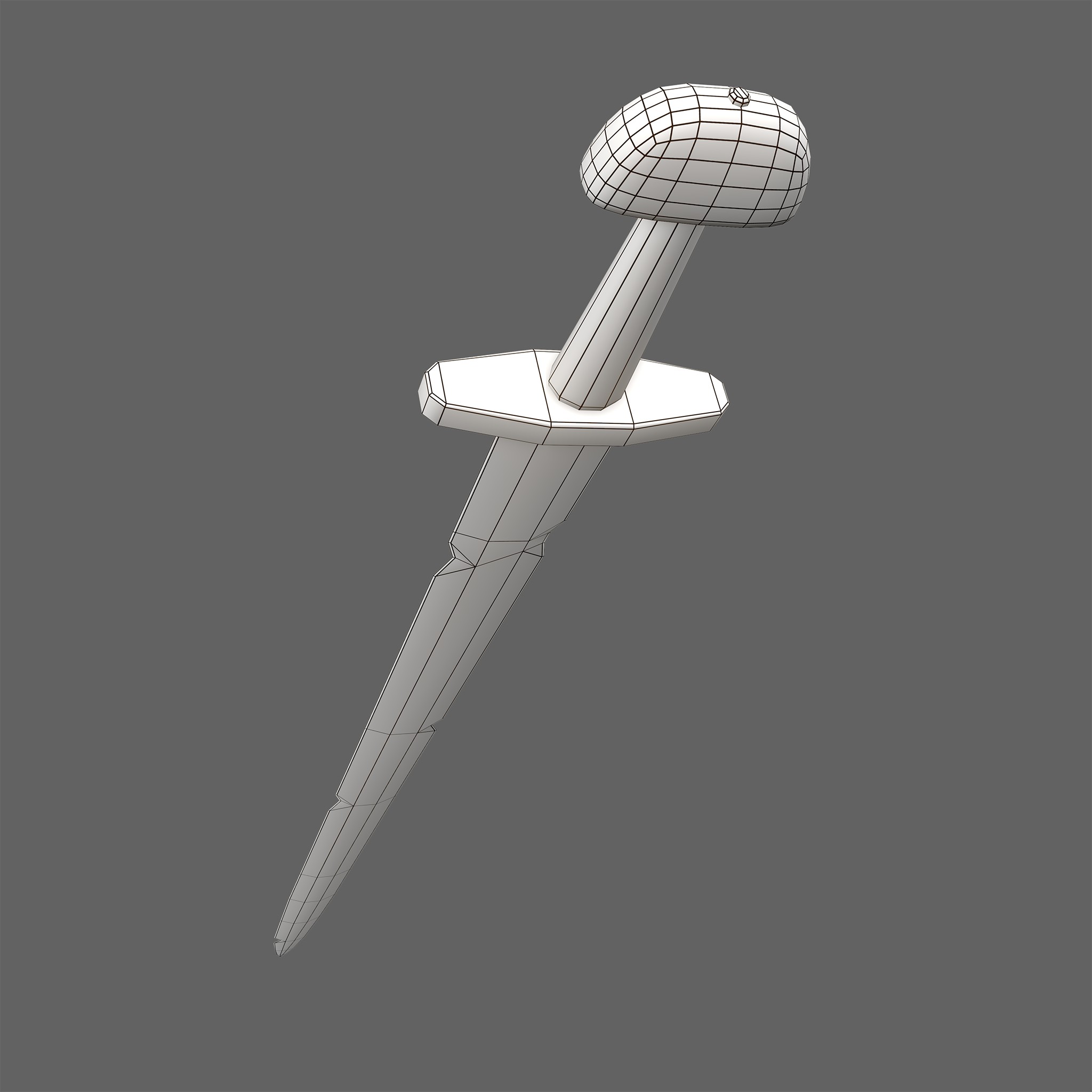 Viking Sword Wooden Hilt - 3D Model by Get Dead Entertainment