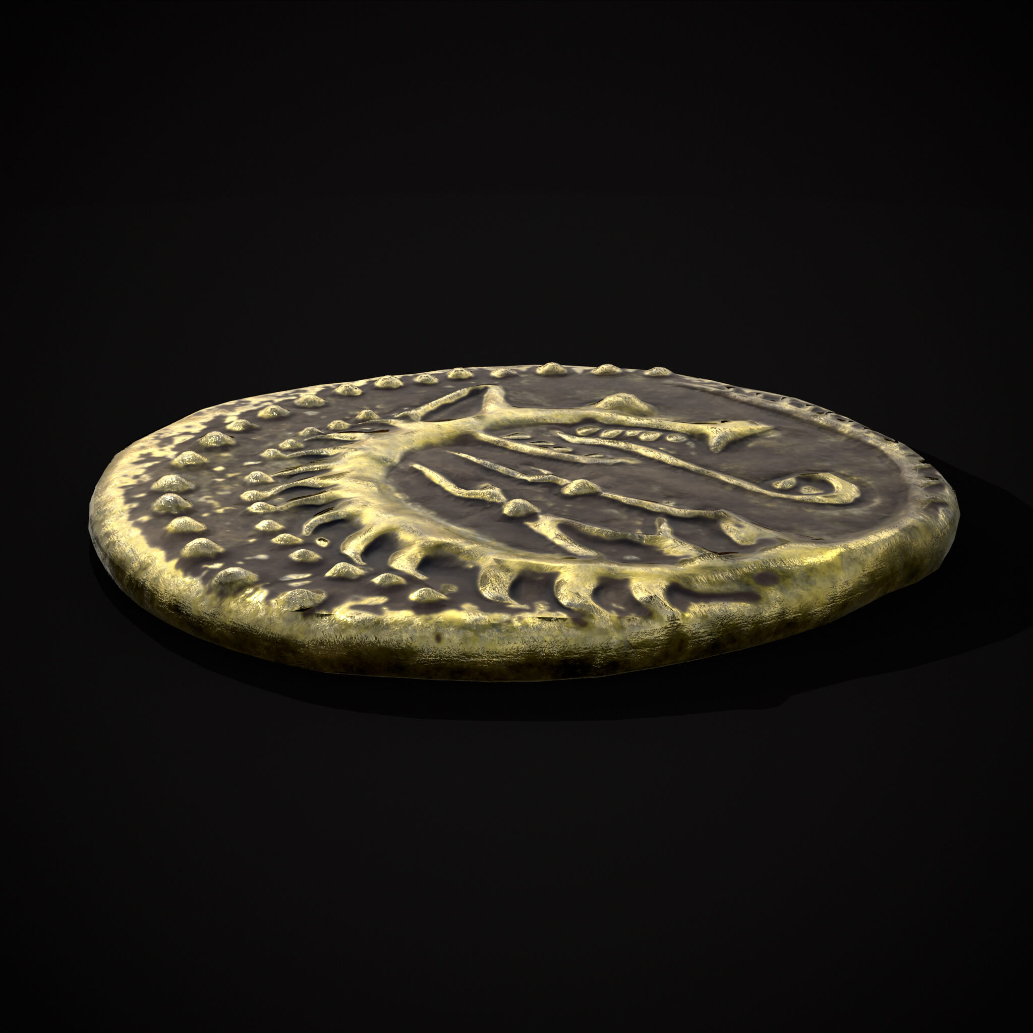 Viking Wolf Coin - 3D Model by Get Dead Entertainment