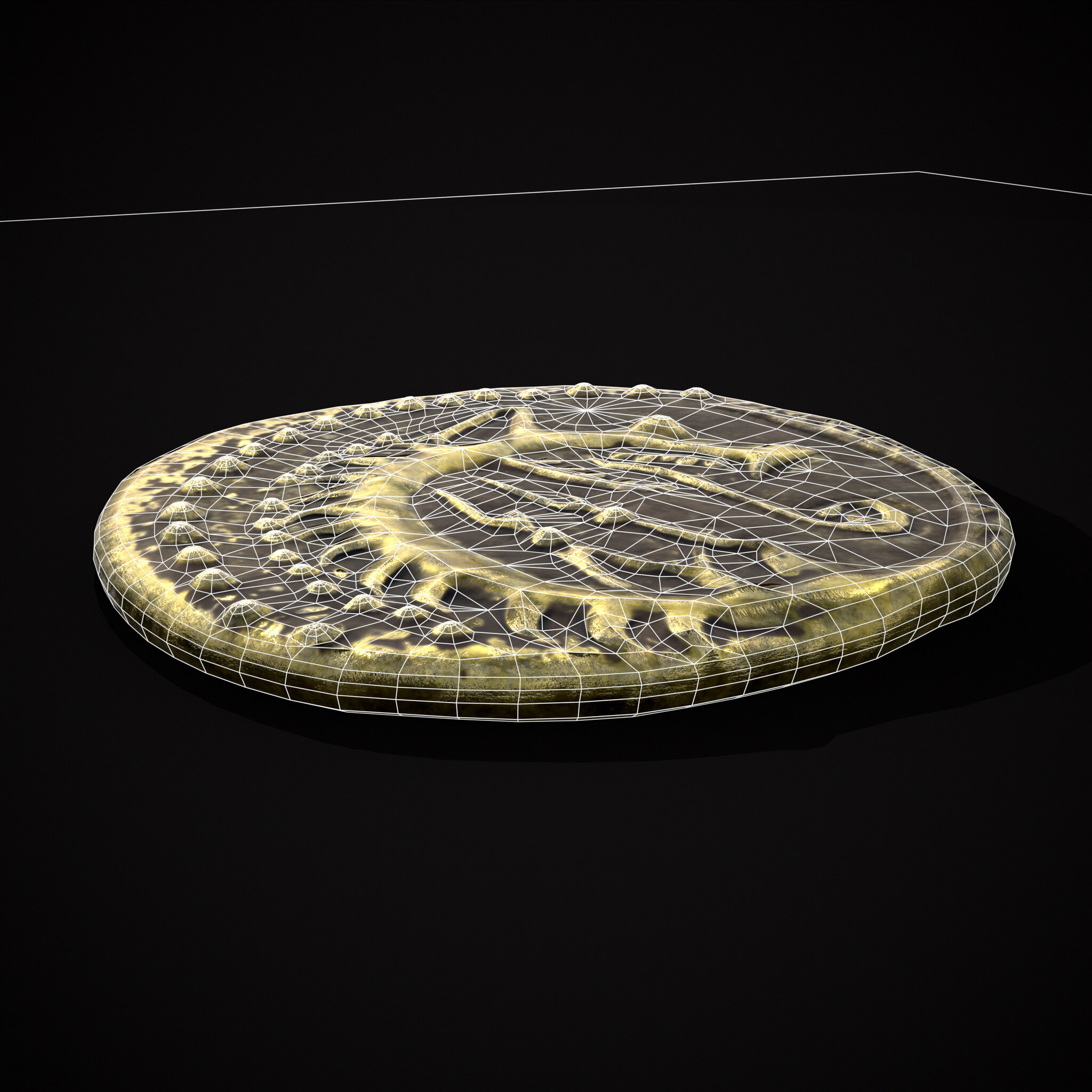 Viking Wolf Coin - 3D Model by Get Dead Entertainment