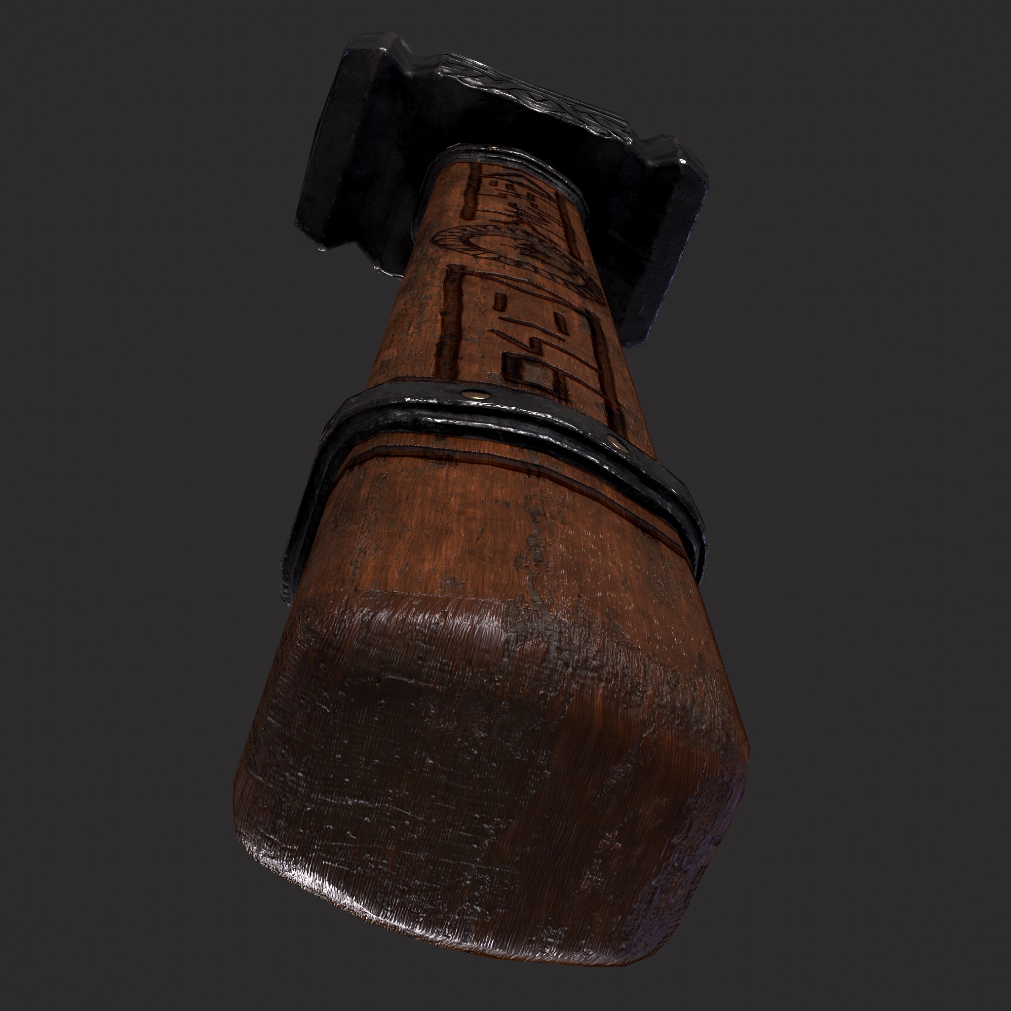 Viking Wolf Hammer - 3D Model by Get Dead Entertainment