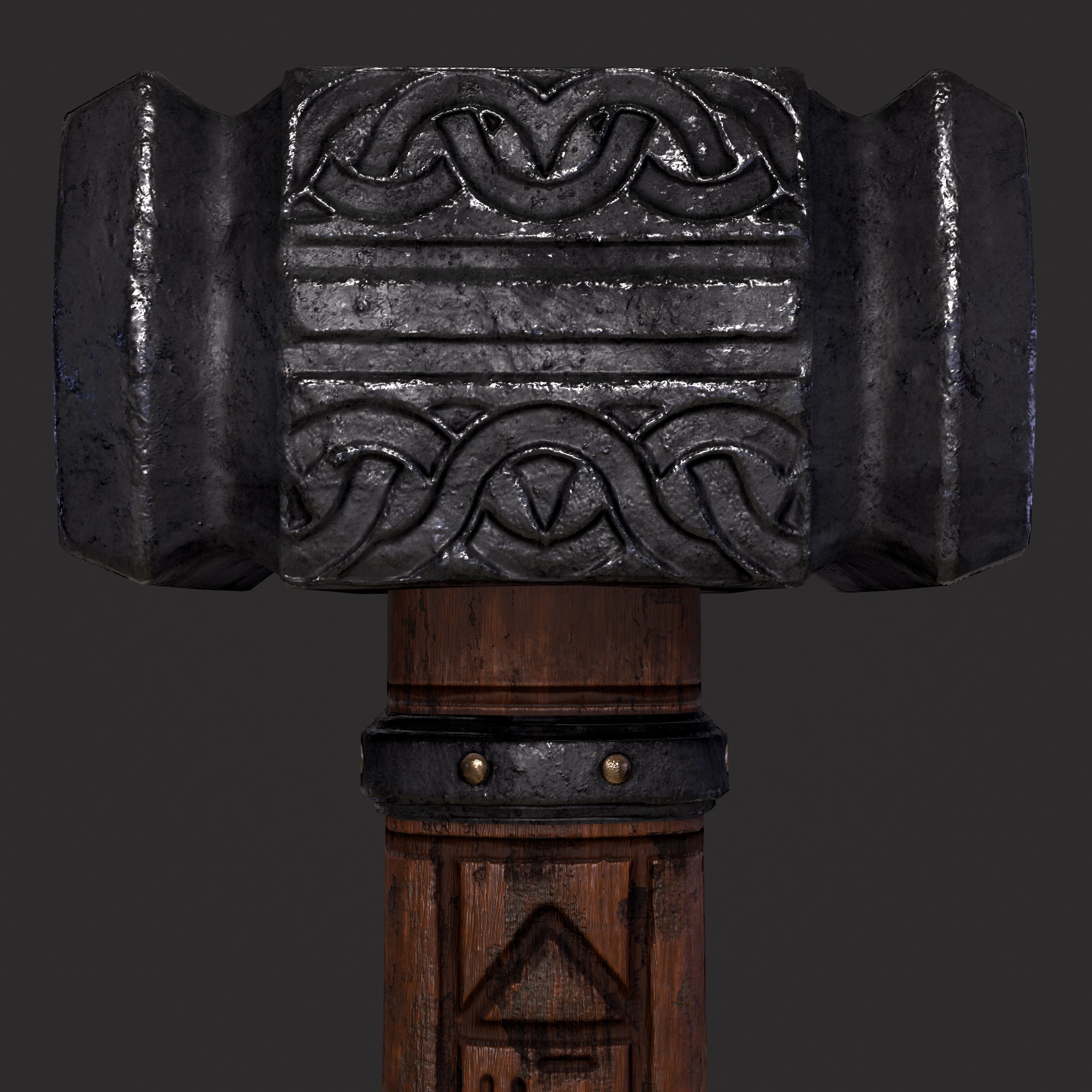 Viking Wolf Hammer - 3D Model by Get Dead Entertainment