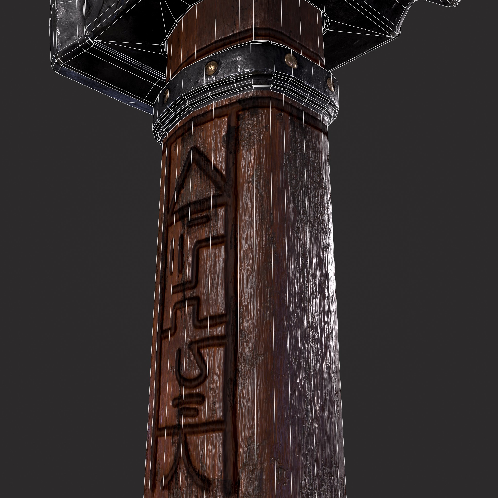 Viking Wolf Hammer - 3D Model by Get Dead Entertainment