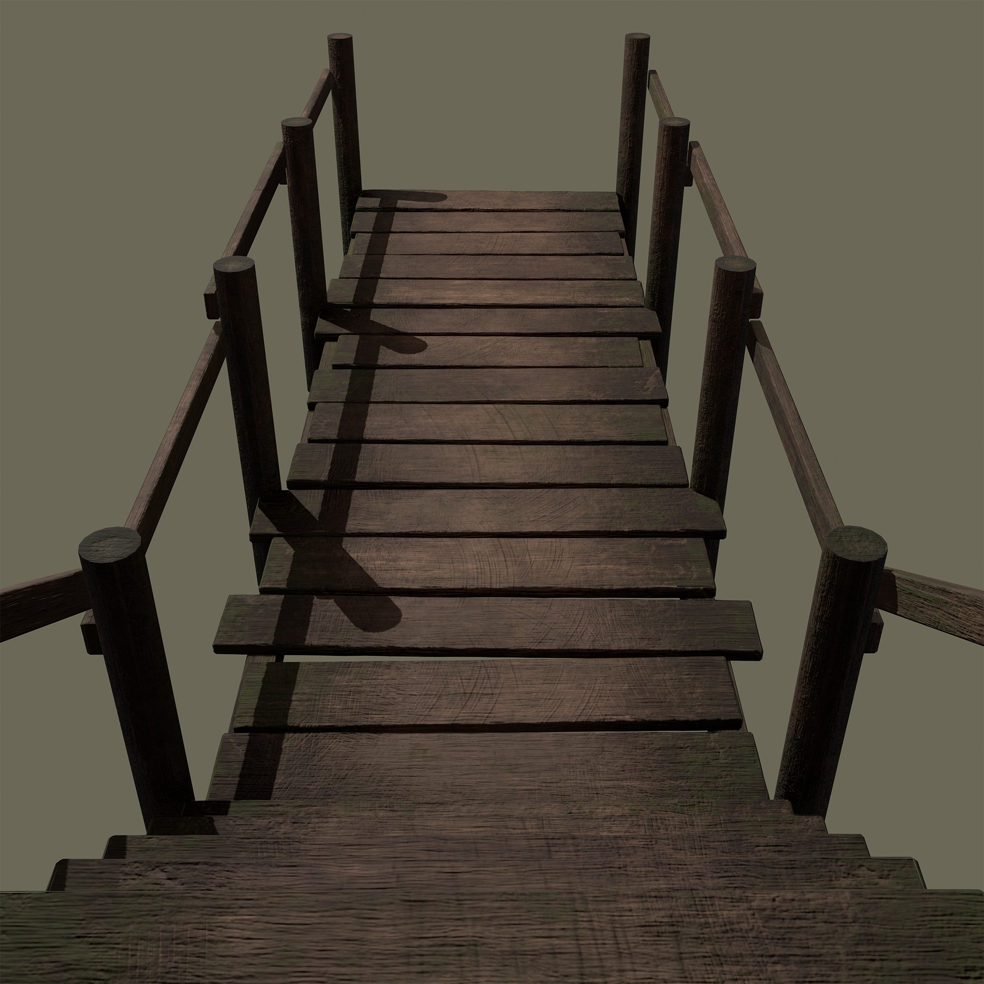 Wooden Walkway - 3D Model by Get Dead Entertainment