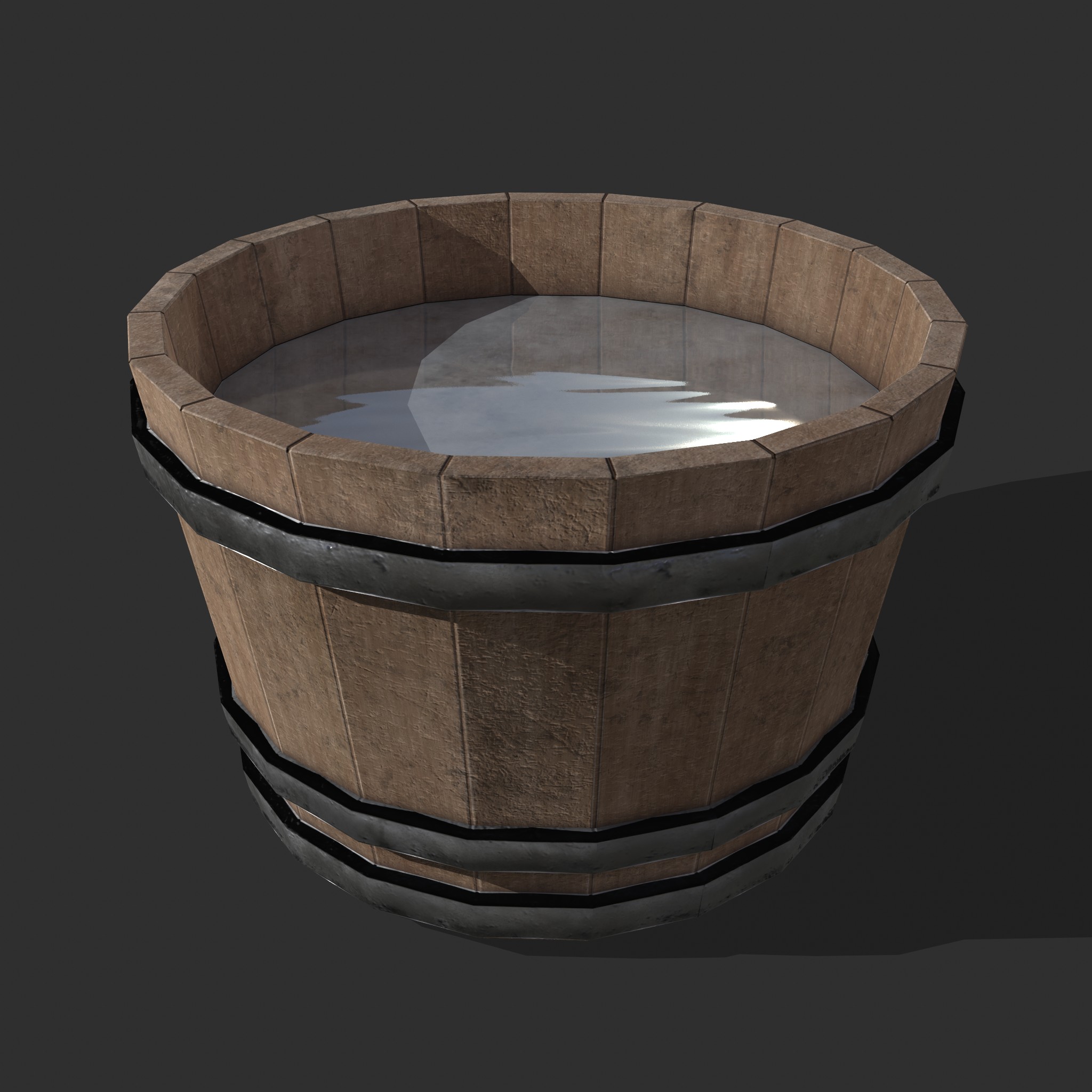 Water Bucket - 3D Model by Get Dead Entertainment
