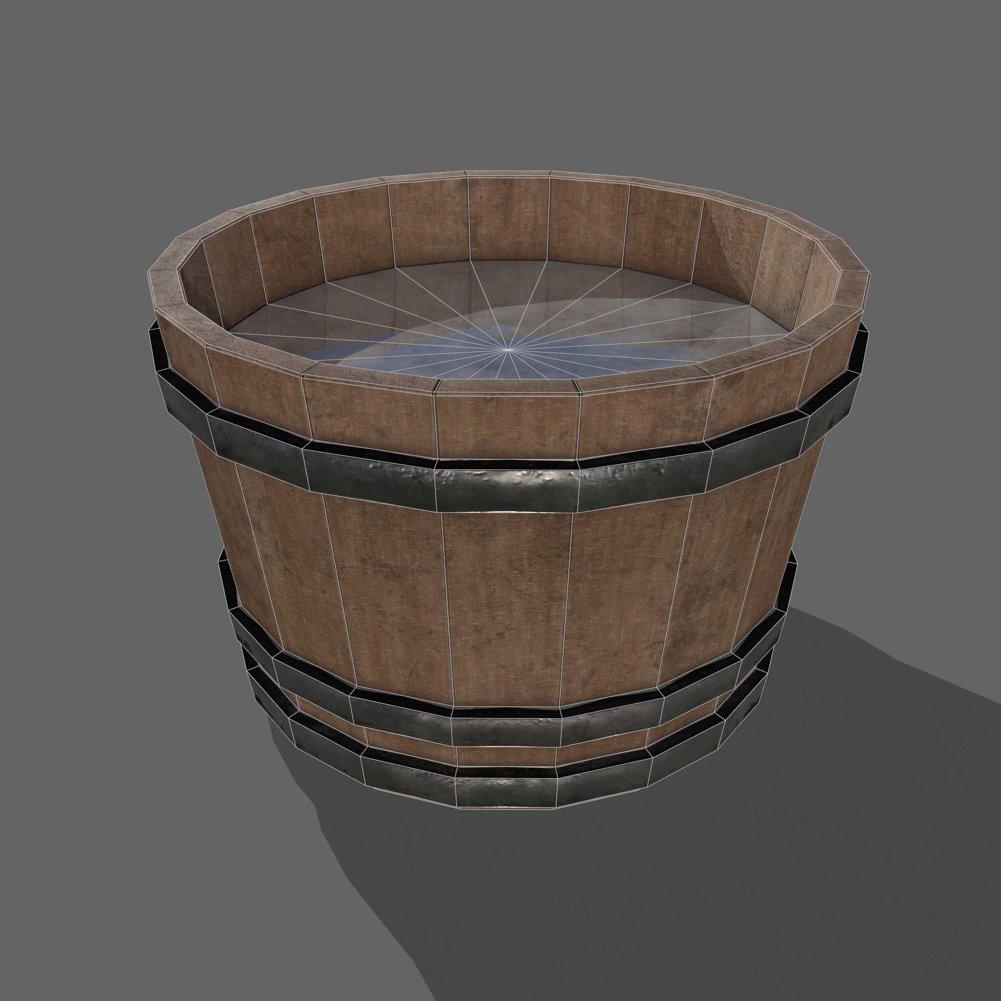 Water Bucket - 3D Model by Get Dead Entertainment