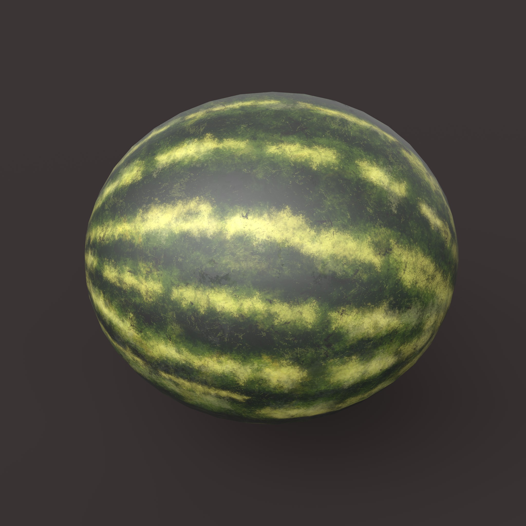 Watermelon Fruit - 3D Model by Get Dead Entertainment
