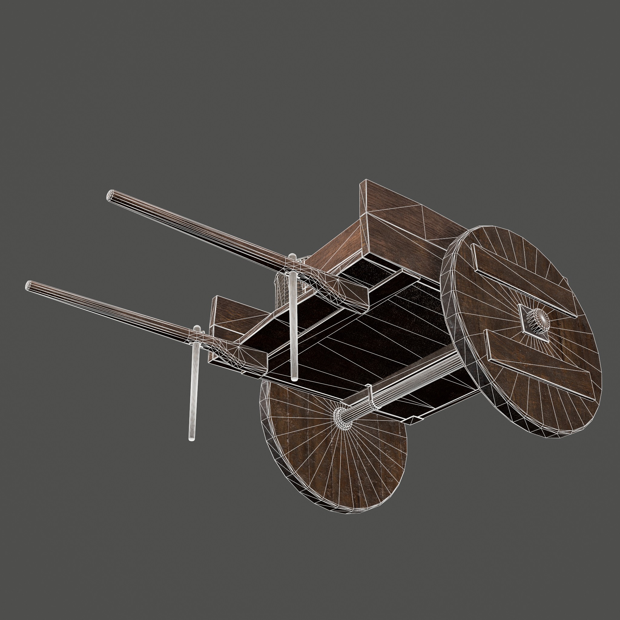 Wheeled Cart - 3D Model by Get Dead Entertainment