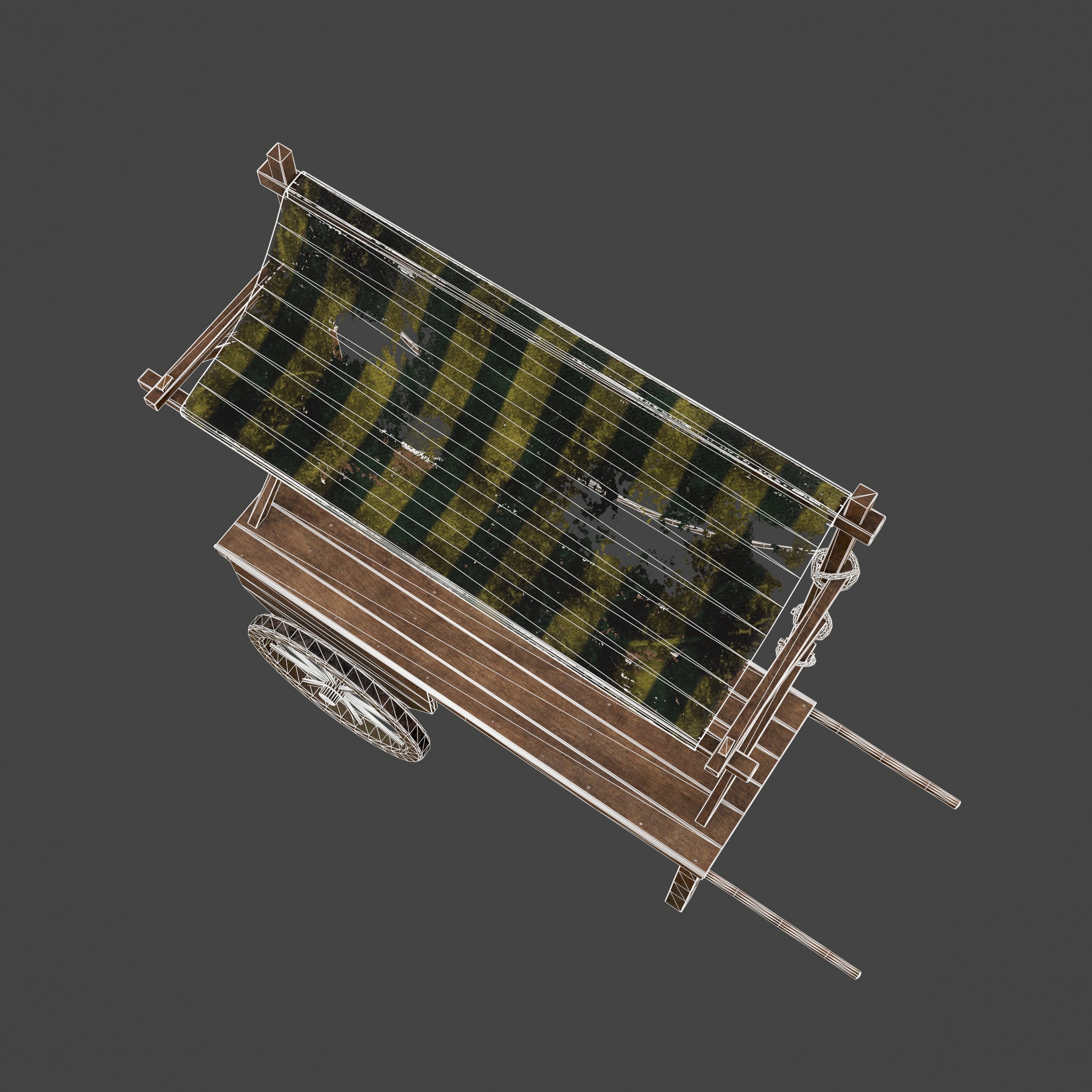 Wheeled Flat Deck Display - 3D Model by Get Dead Entertainment