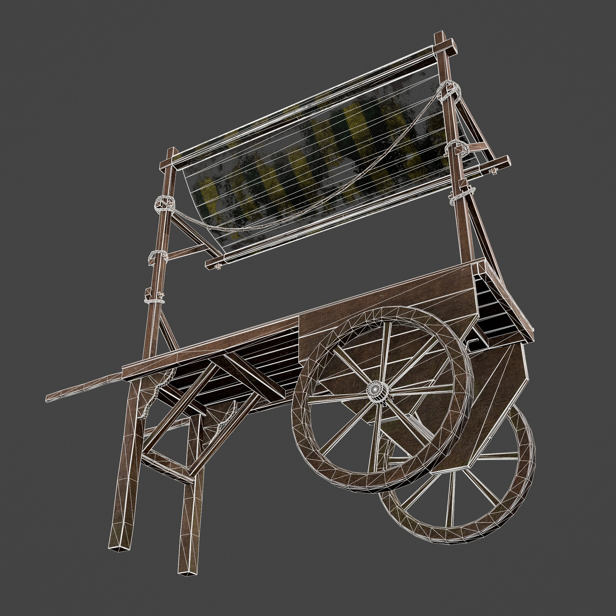 Wheeled Flat Deck Display - 3D Model by Get Dead Entertainment