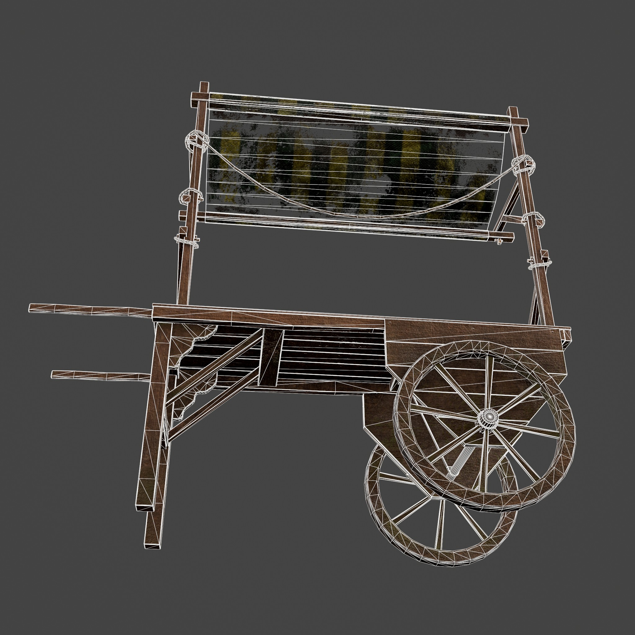Wheeled Flat Deck Display - 3D Model by Get Dead Entertainment