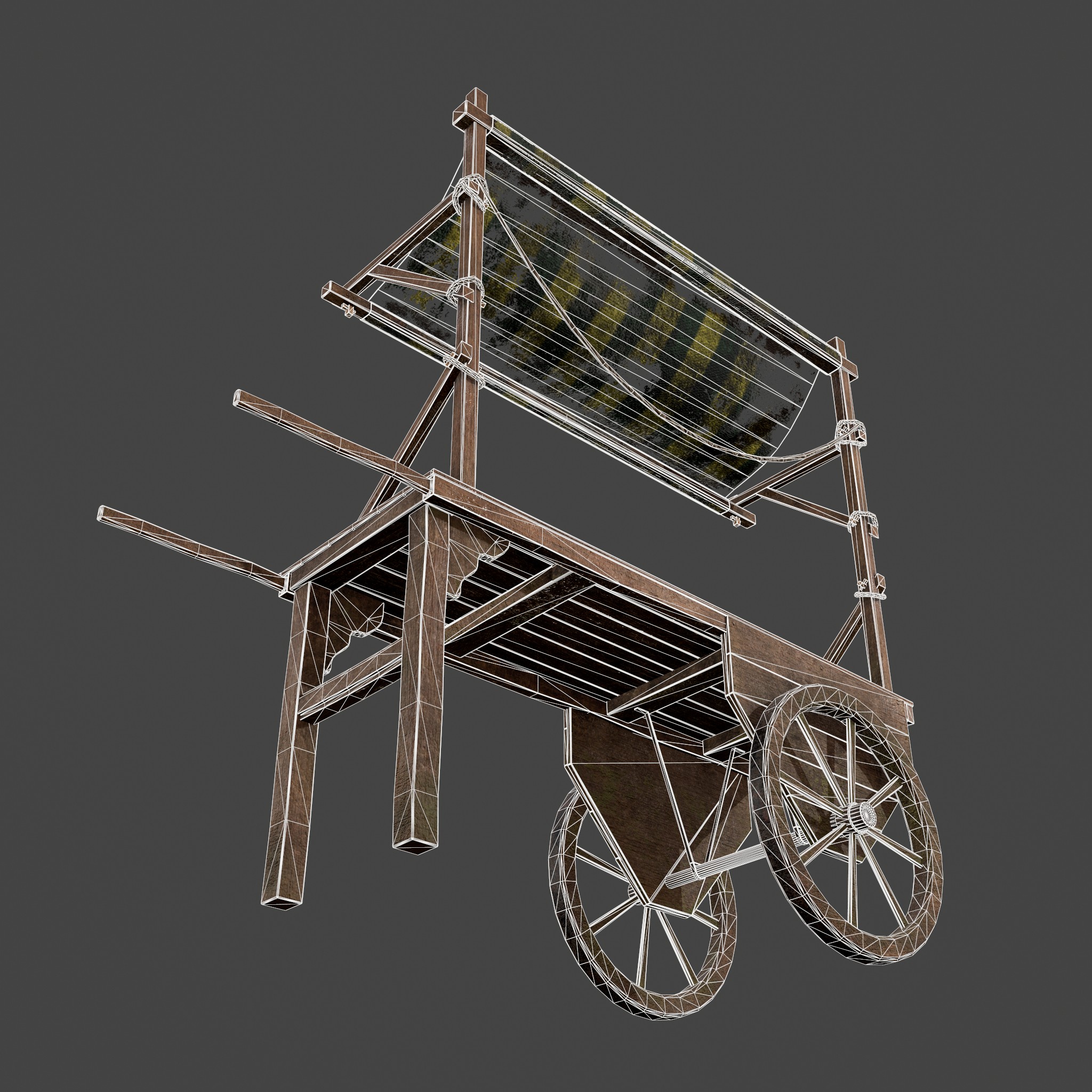 Wheeled Flat Deck Display - 3D Model by Get Dead Entertainment