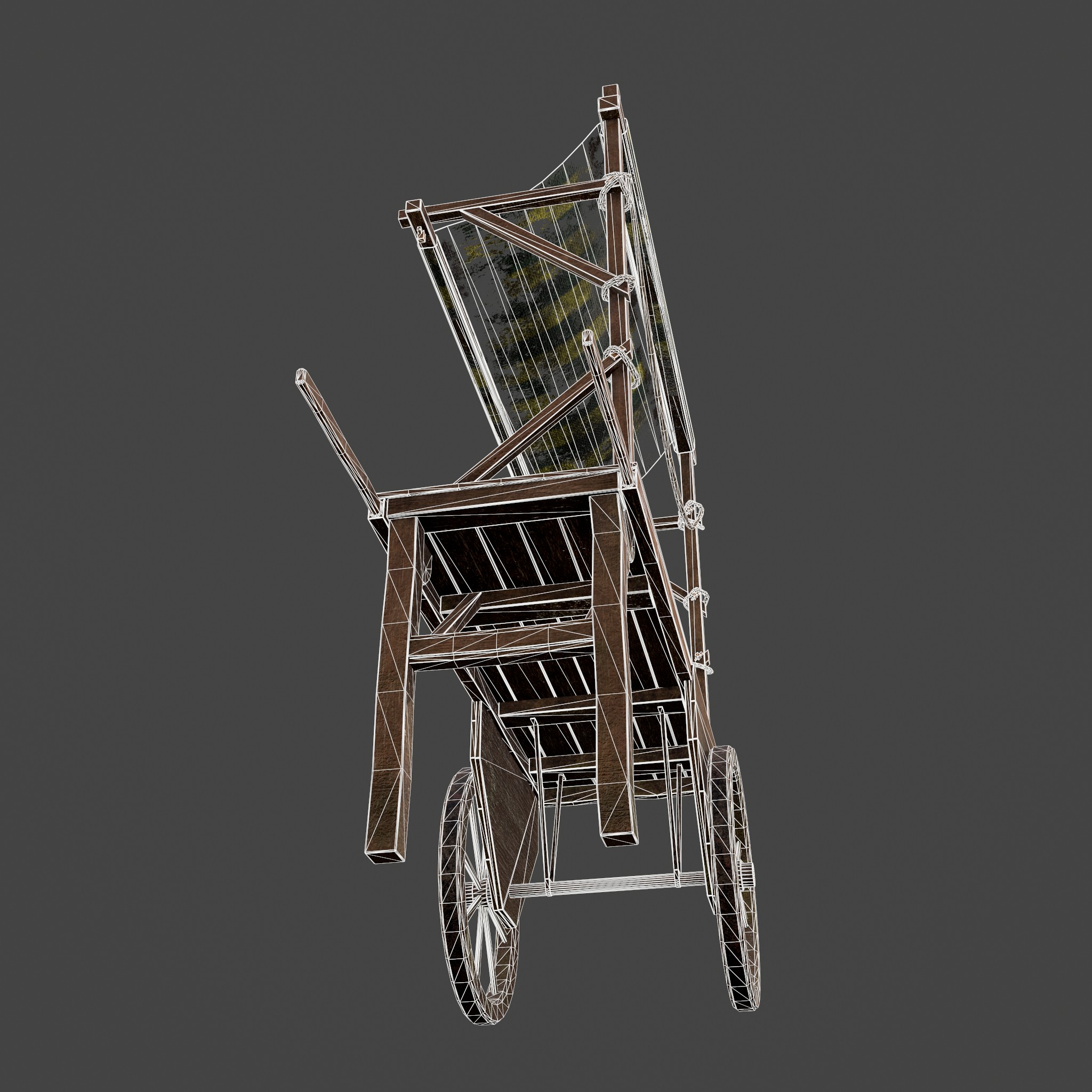 Wheeled Flat Deck Display - 3D Model by Get Dead Entertainment