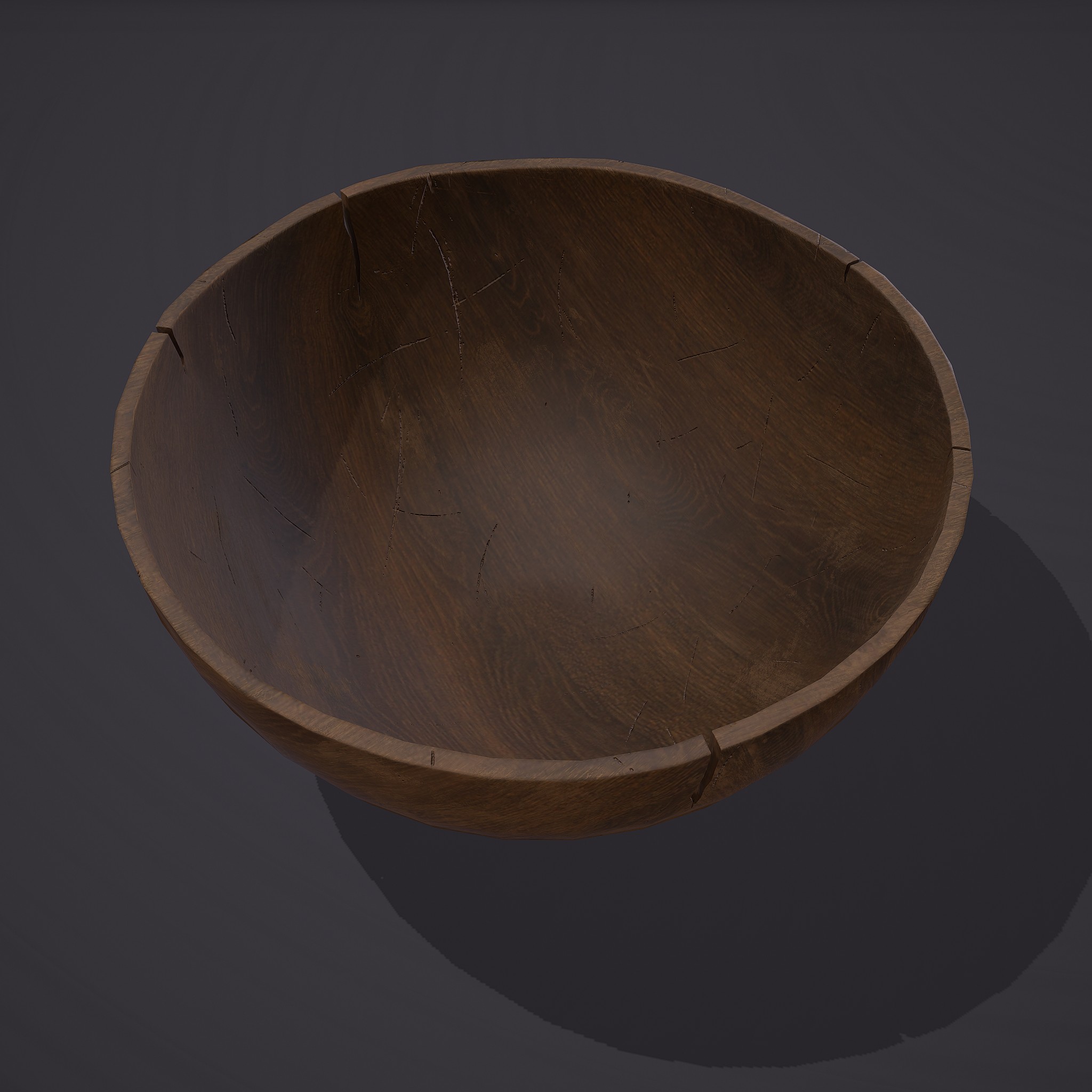 Wood Bowl - 3D Model by Get Dead Entertainment