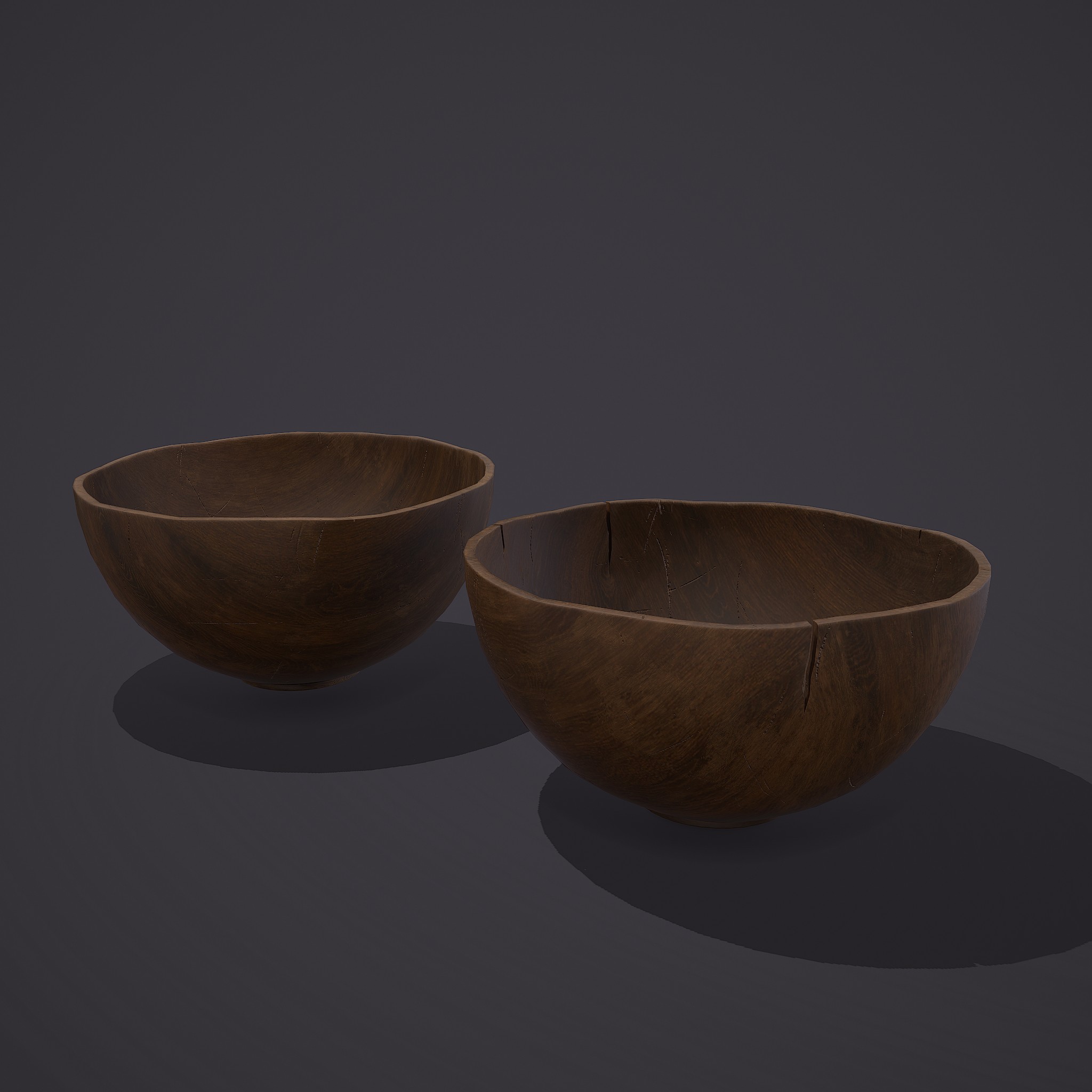 Wood Bowl - 3D Model by Get Dead Entertainment