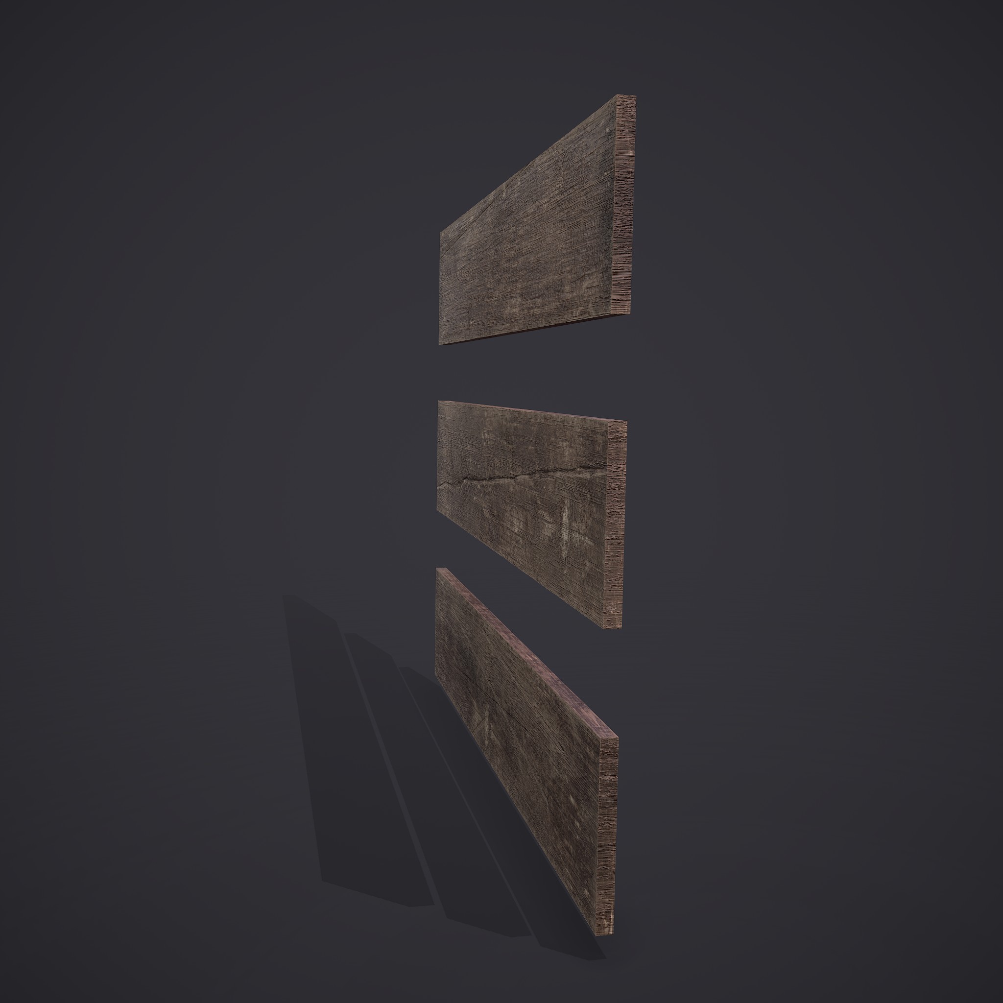 Wood Planks - 3D Model by Get Dead Entertainment