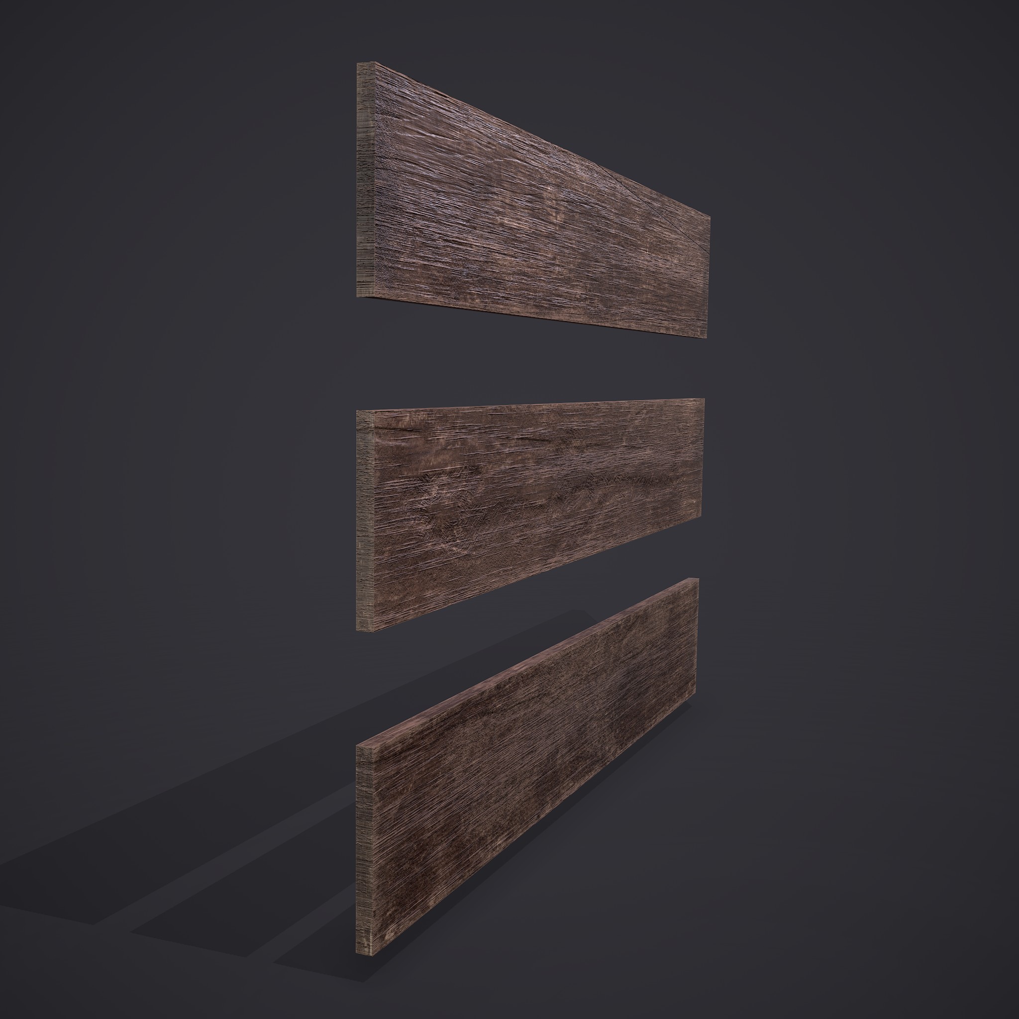 Wood Planks - 3D Model by Get Dead Entertainment