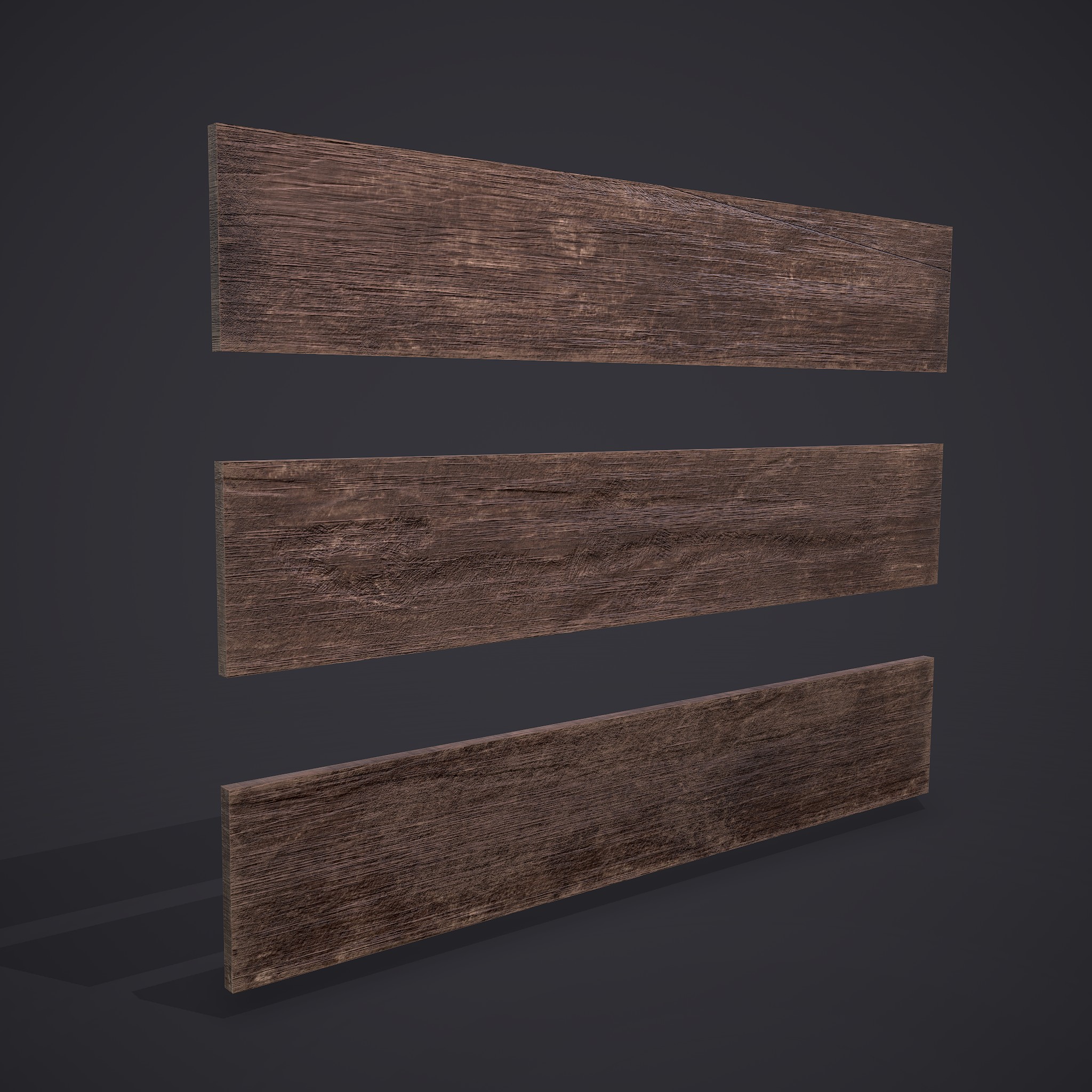Wood Planks - 3D Model by Get Dead Entertainment