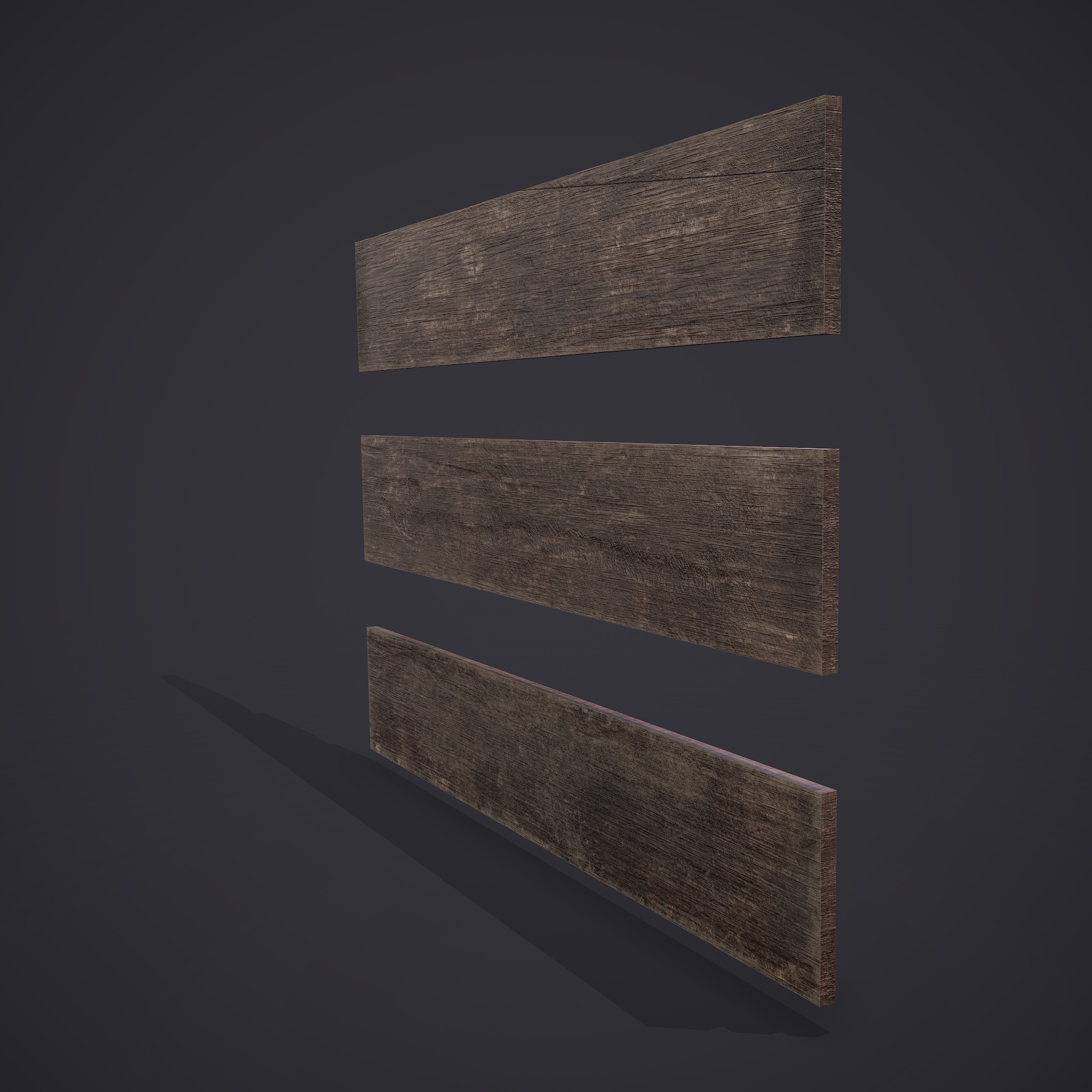 Wood Planks - 3D Model by Get Dead Entertainment