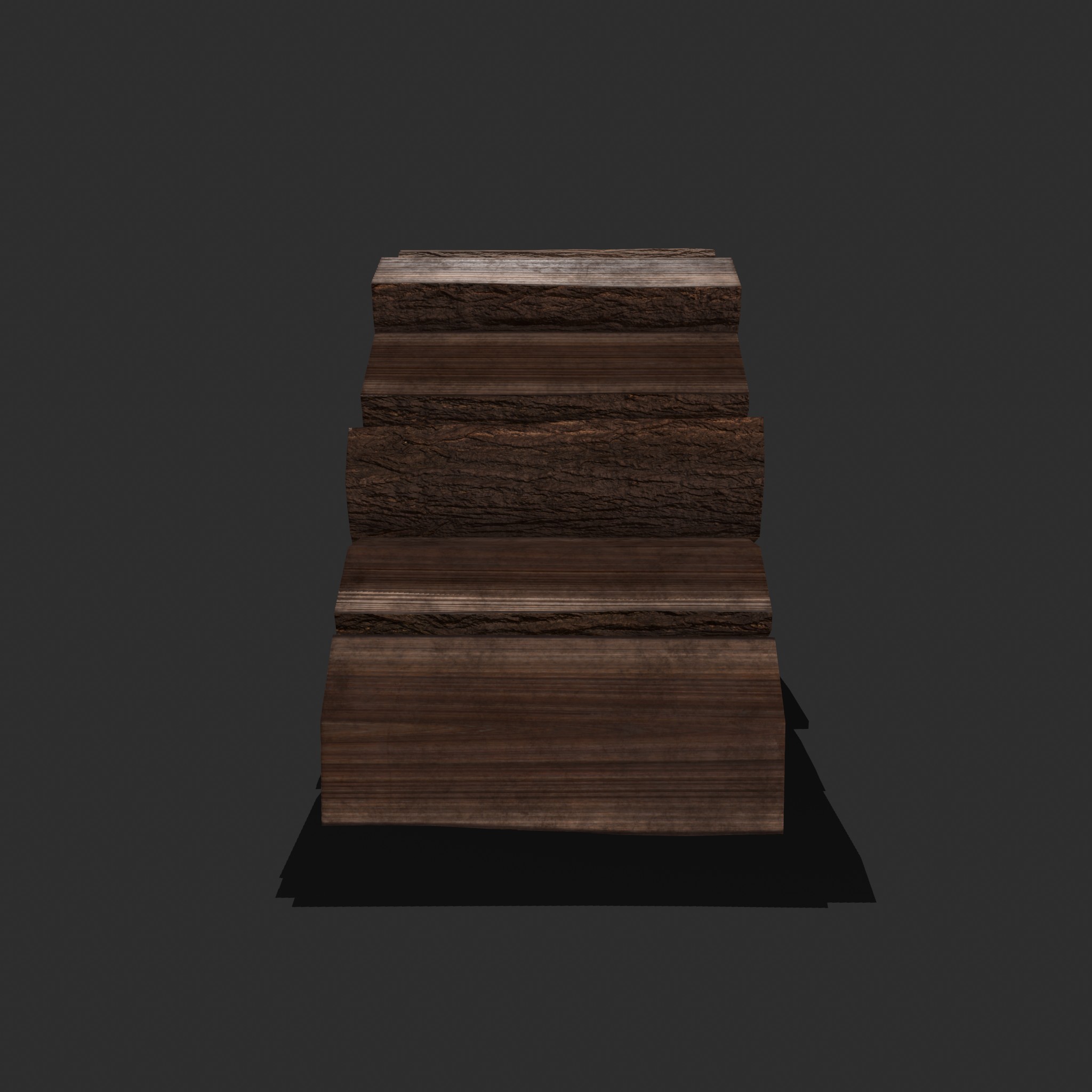 Wood Stack Pieces - 3D Model by Get Dead Entertainment