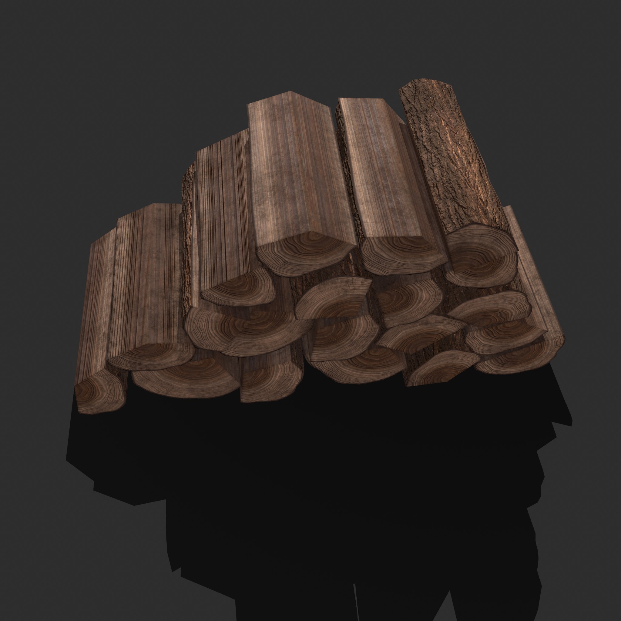 Wood Stack Pieces - 3D Model by Get Dead Entertainment