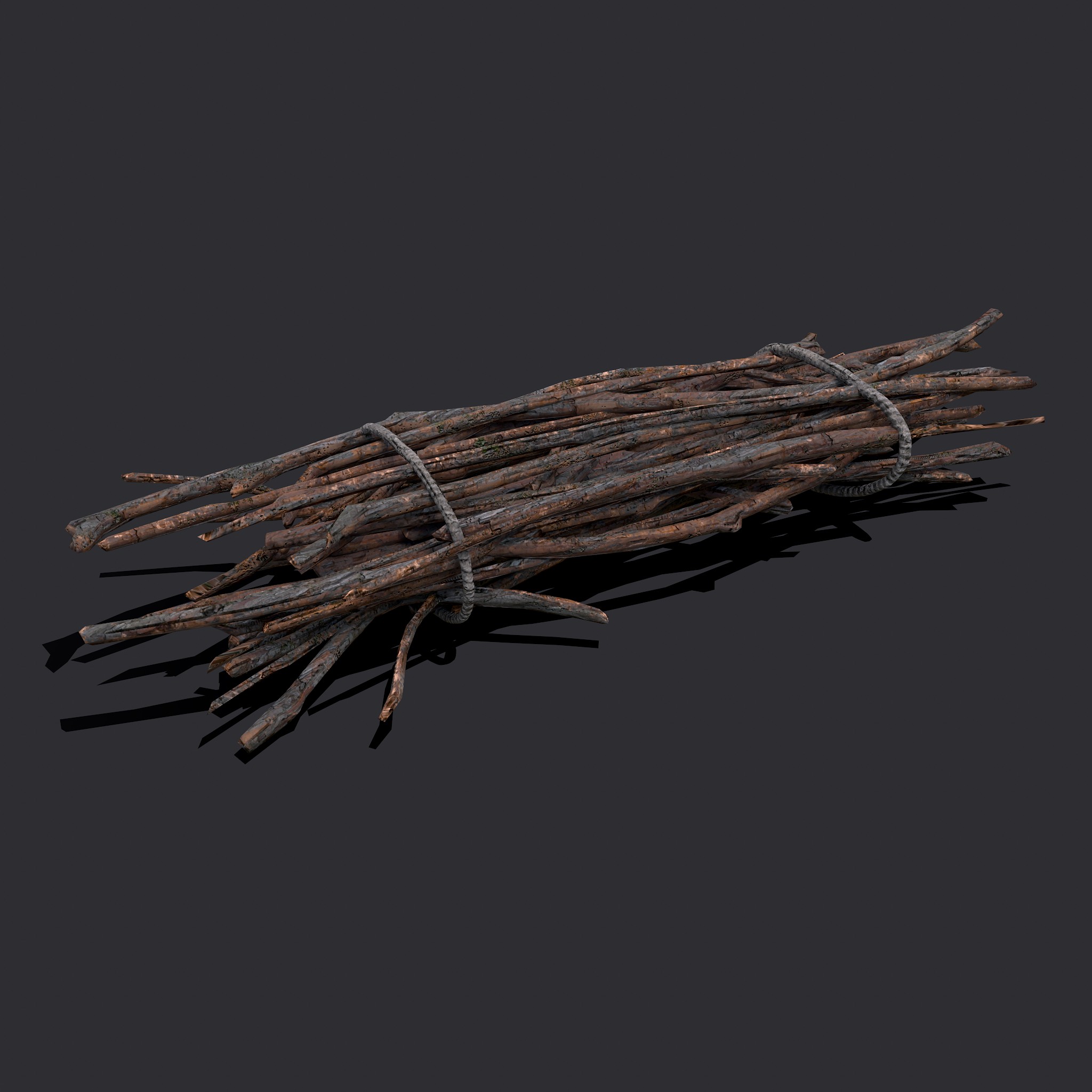 Wood Sticks Bundle - 3D Model by Get Dead Entertainment