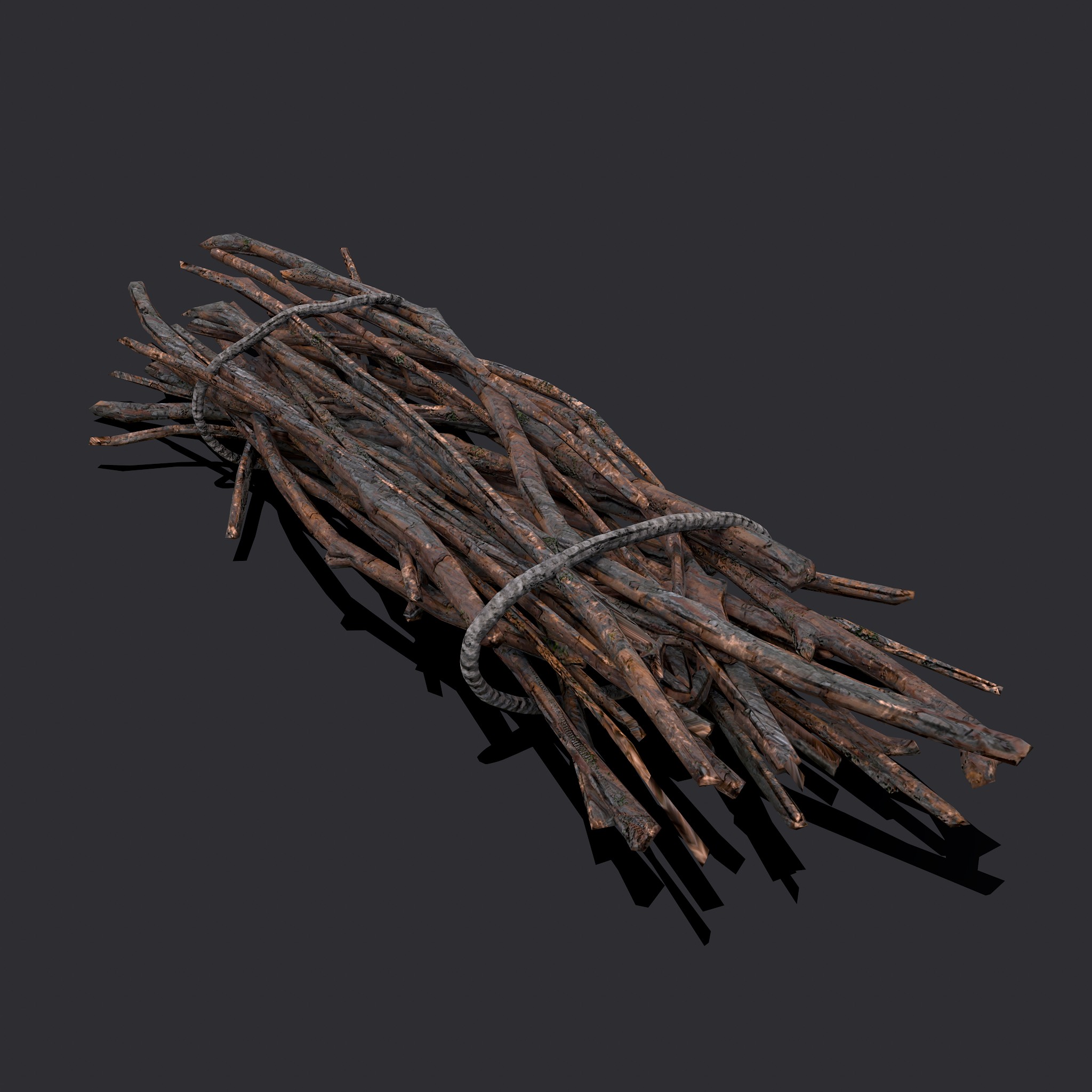 Wood Sticks Bundle - 3D Model by Get Dead Entertainment