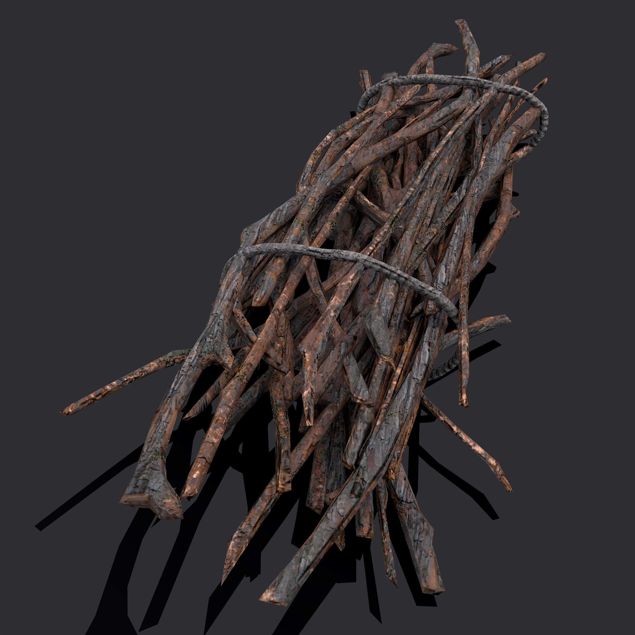 Wood Sticks Bundle - 3D Model by Get Dead Entertainment