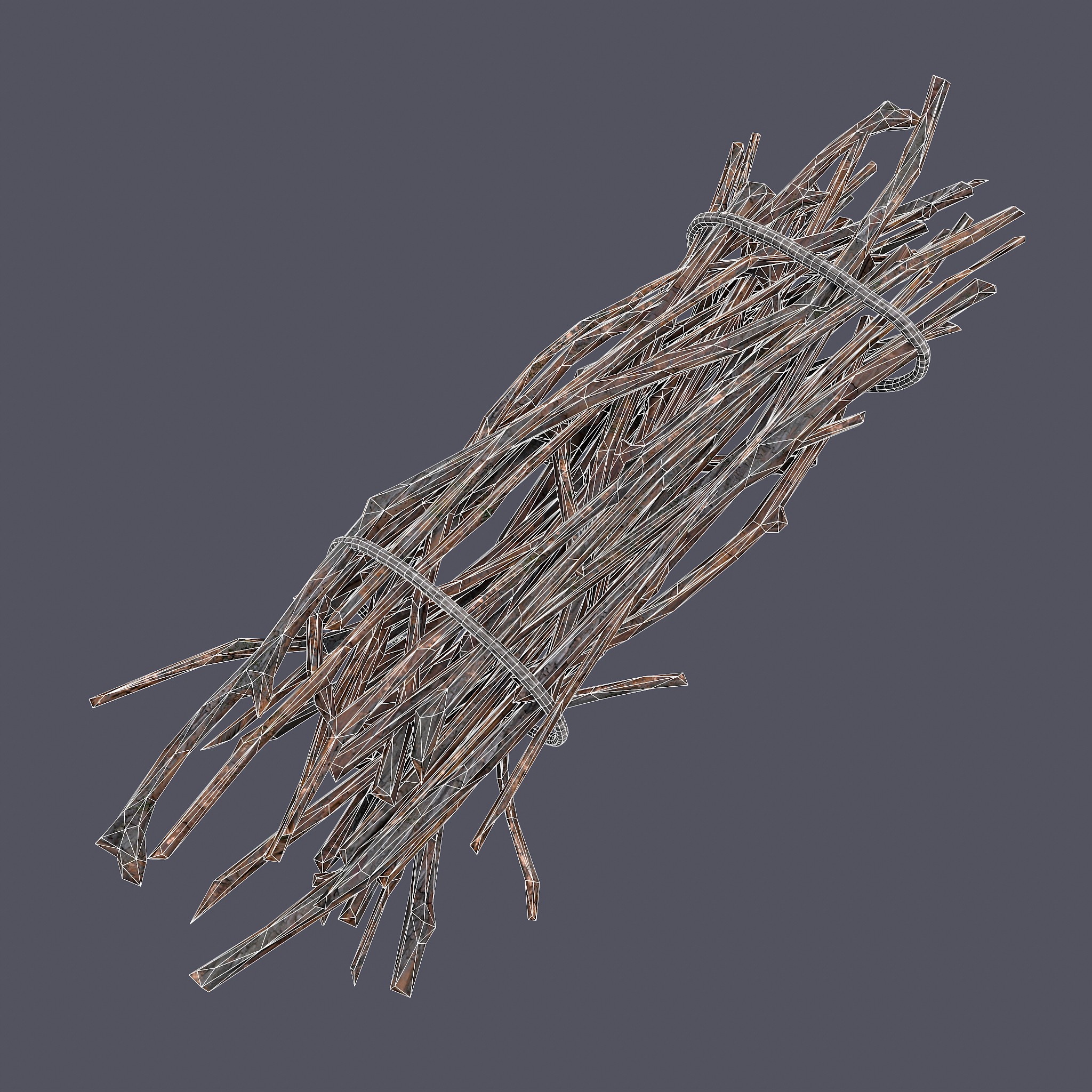 Wood Sticks Bundle - 3D Model by Get Dead Entertainment