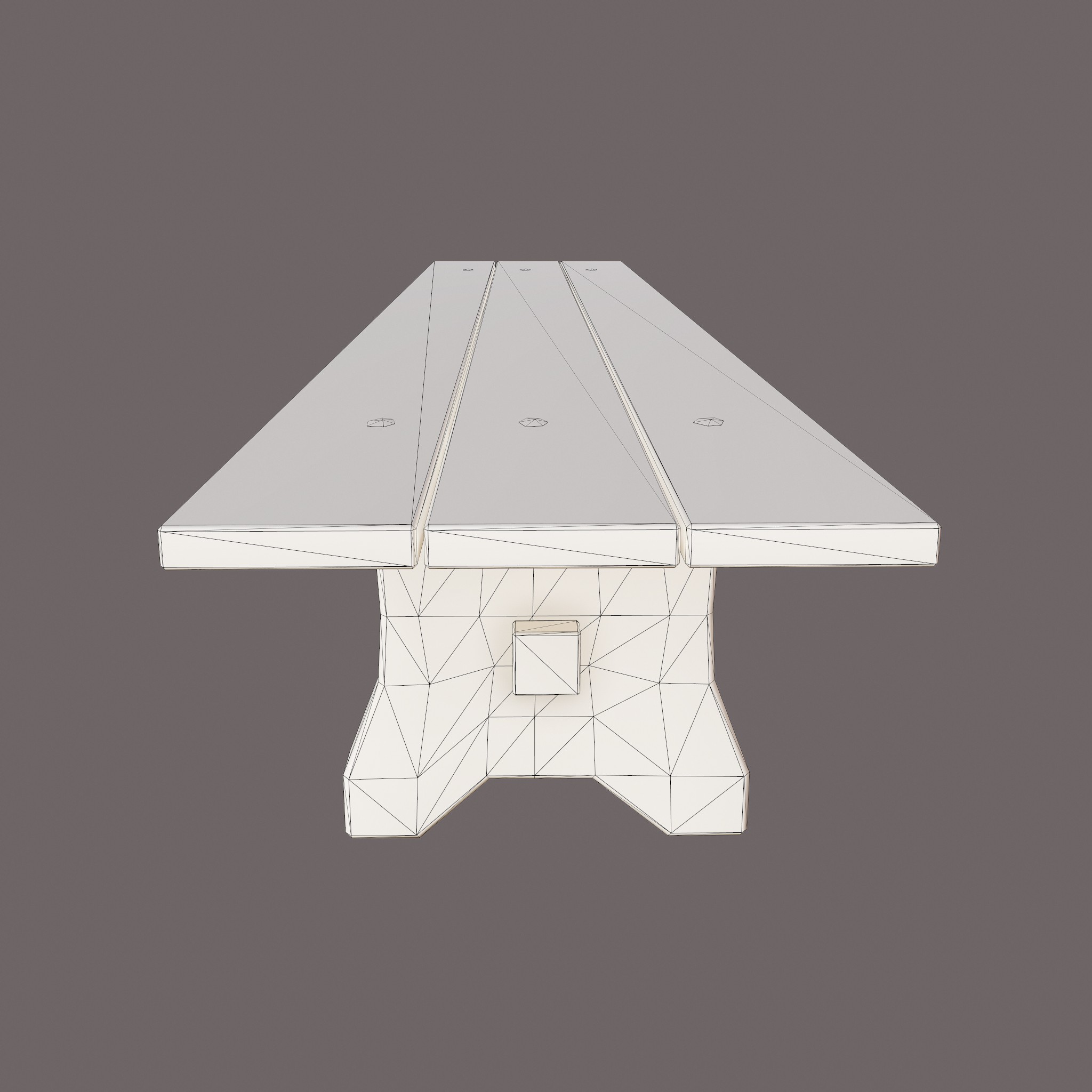 Wooden Bench - Free 3D Model by Get Dead Entertainment