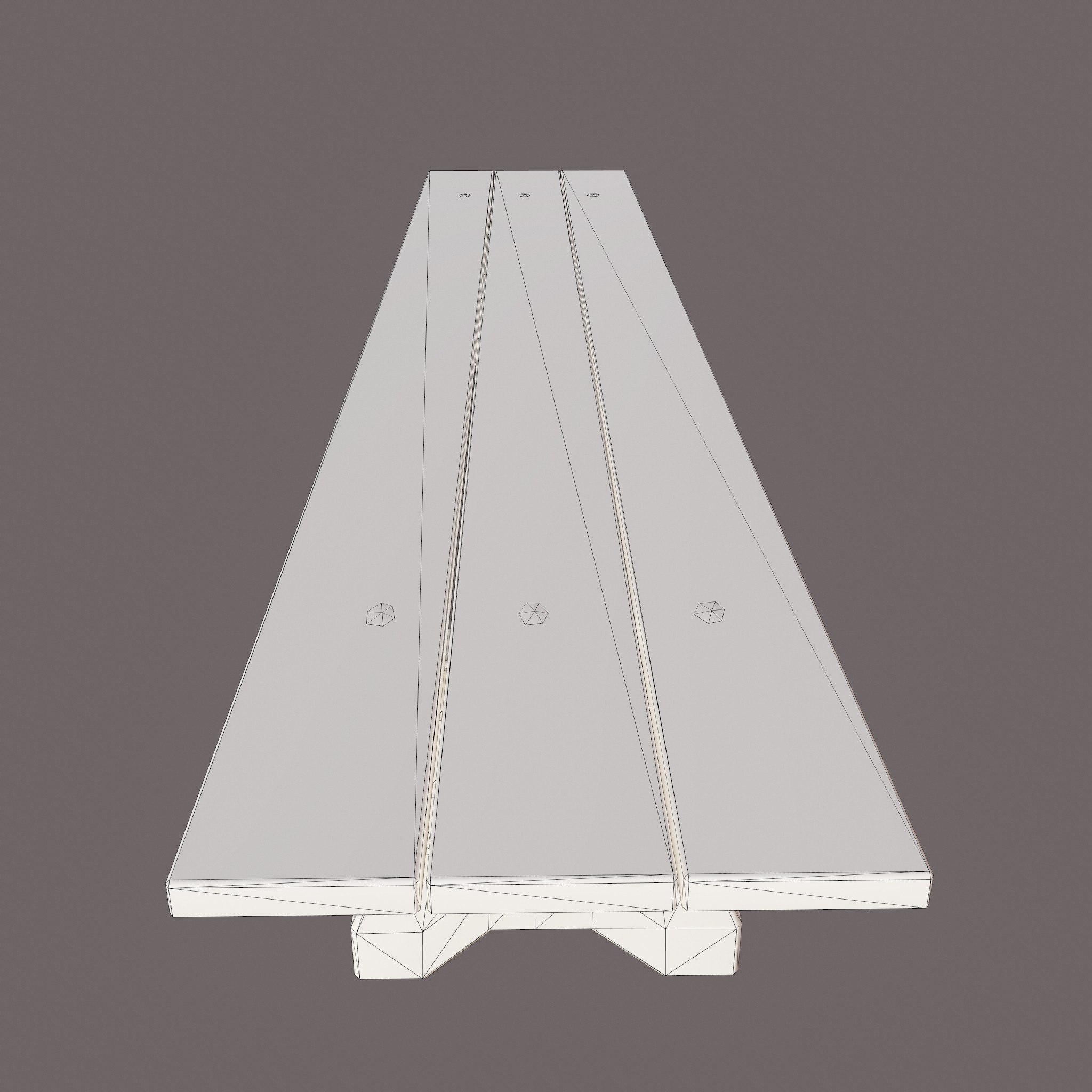 Wooden Bench - Free 3D Model by Get Dead Entertainment