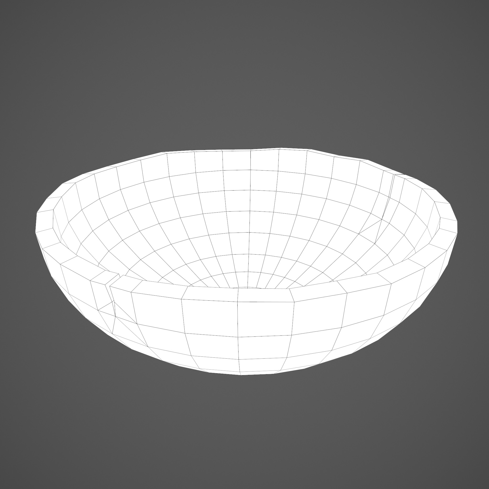 Wooden Bowl 3 - 3D Model by Get Dead Entertainment