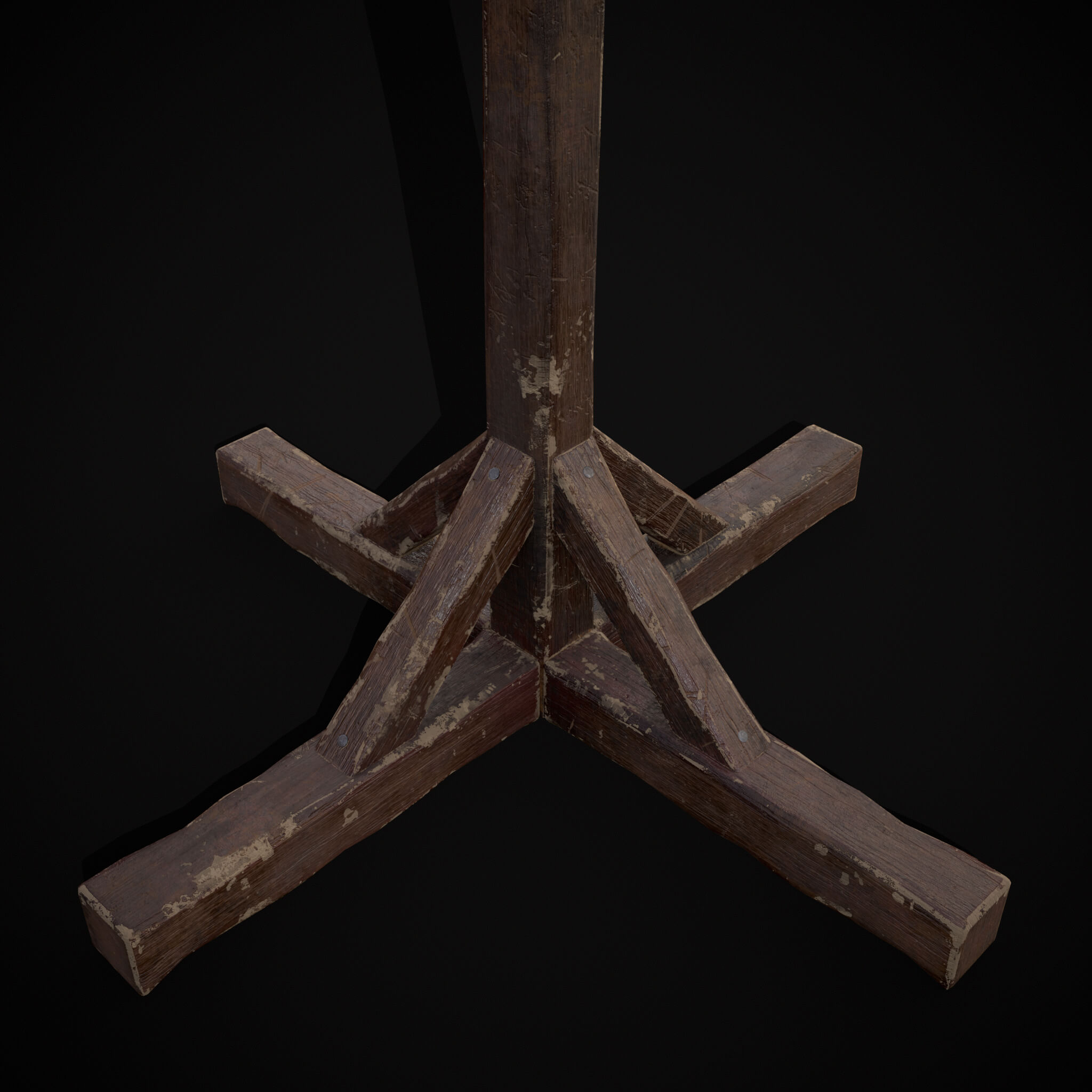 Wooden Bucket Stand - 3D Model by Get Dead Entertainment